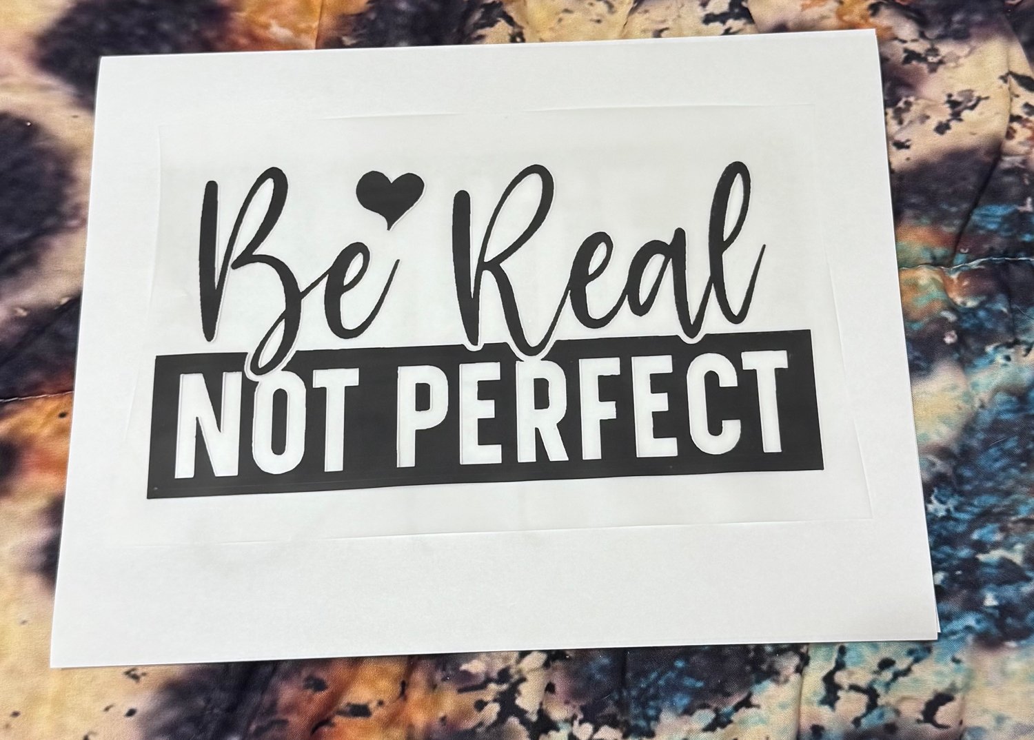 T Shirt (Be real not perfect ) - Payhip
