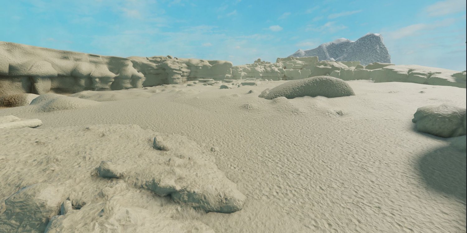 FREE Desert Vignette Map – Roblox Background Environment