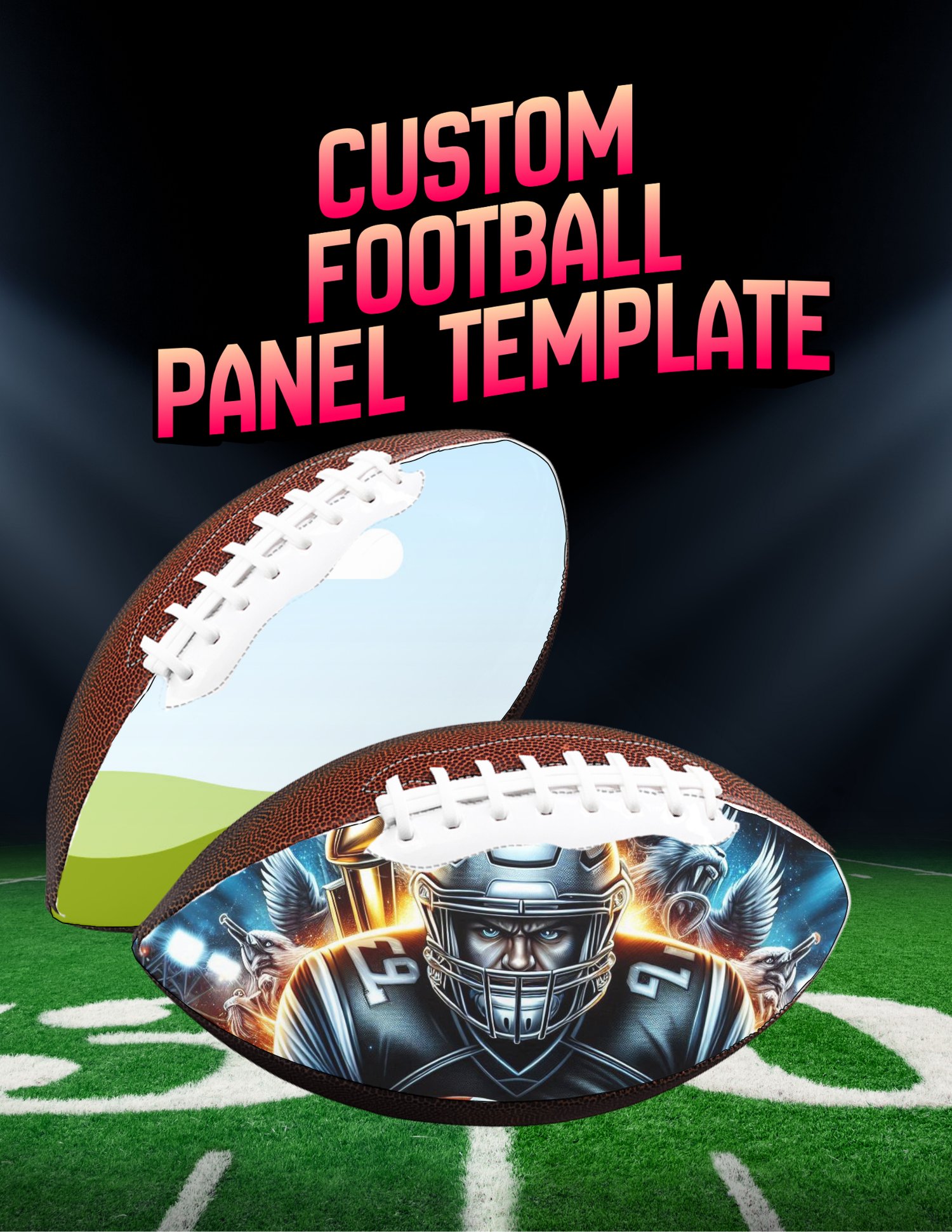Editable Drag and Drop Football Panel Template - Payhip
