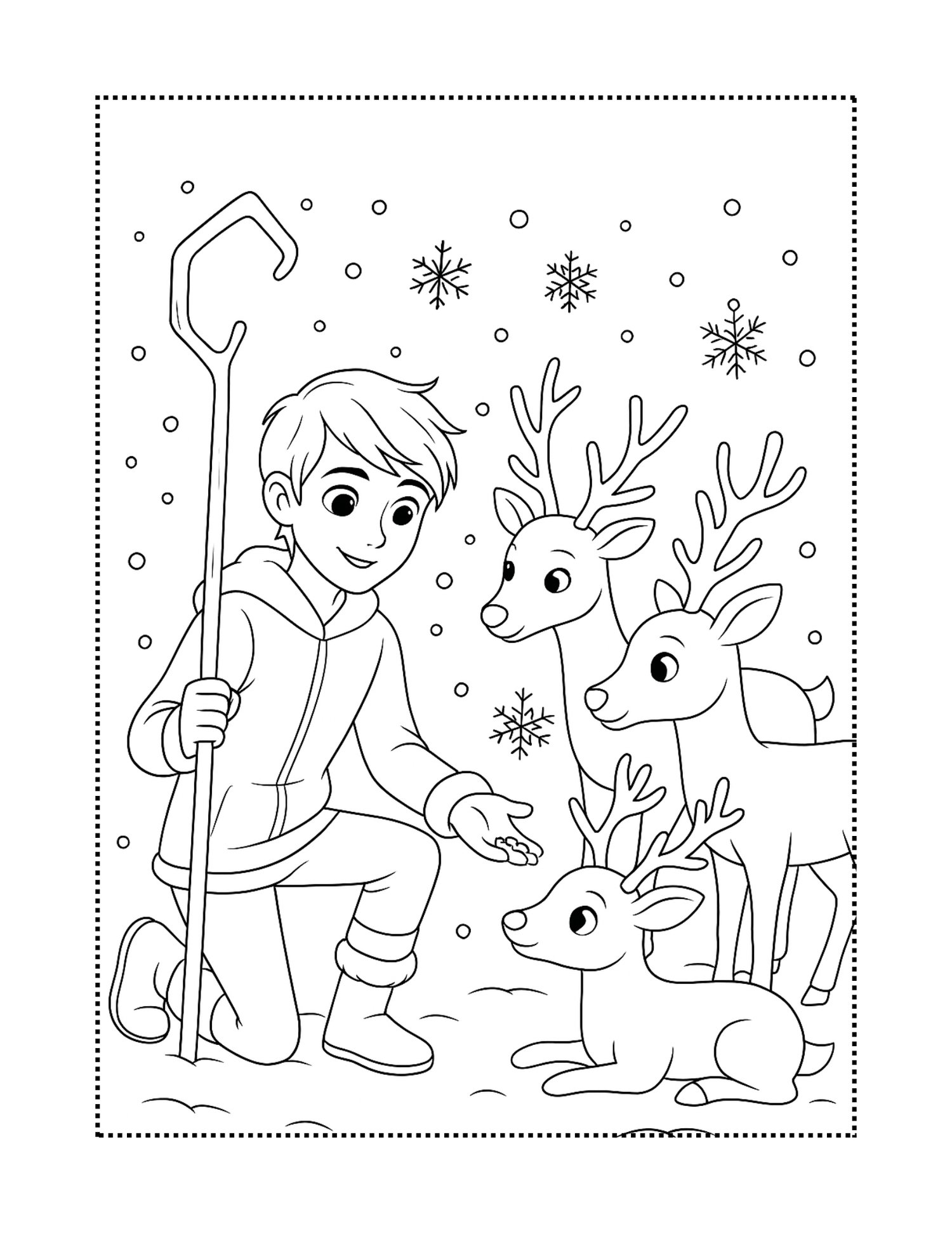 Jolly Christmas Kids Coloring Book: Festive Holiday Fun 🎅🎄 ️🦌🤶 - Payhip