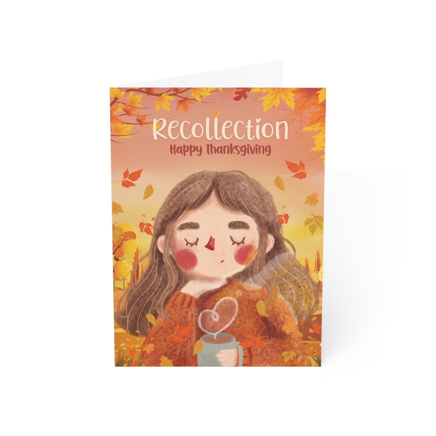 Digital Thanksgiving Poetry Greeting Card - Recollection - Payhip