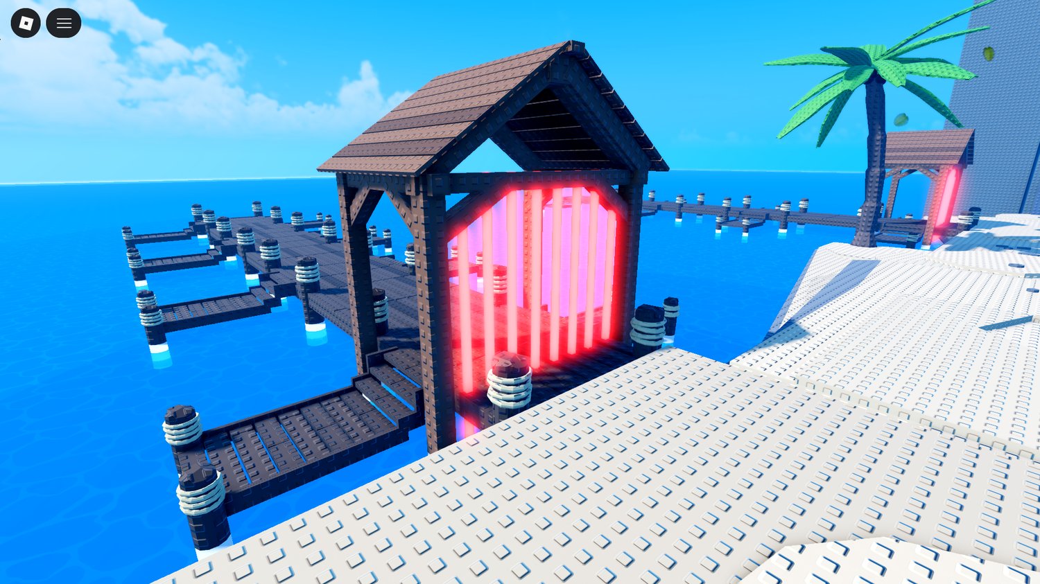 Steal a Boat Map – Roblox Low Poly Ocean Escape Map