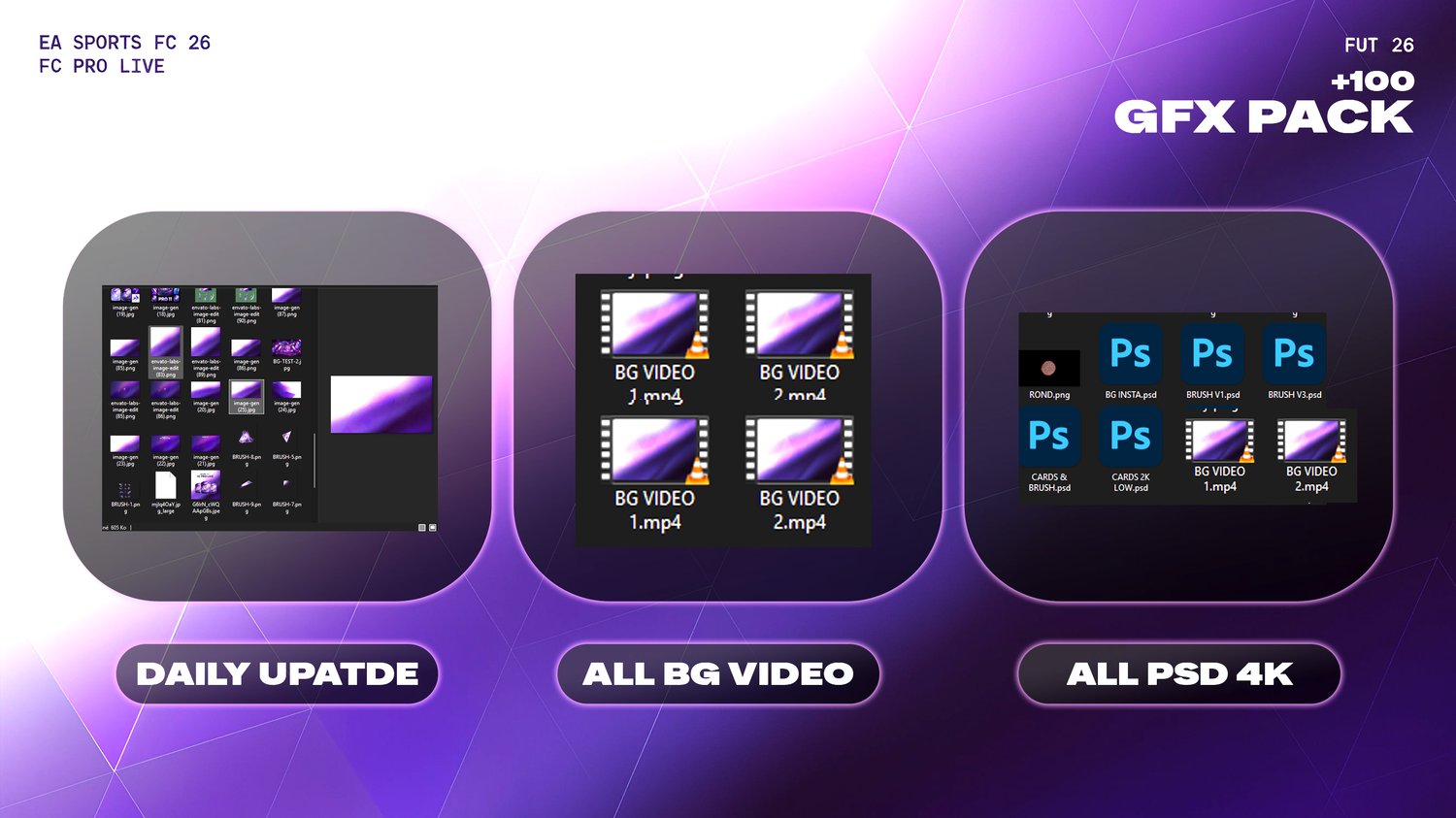 Best FC PRO LIVE Stream Templates for EA FC26 — Overlays, Alerts ...