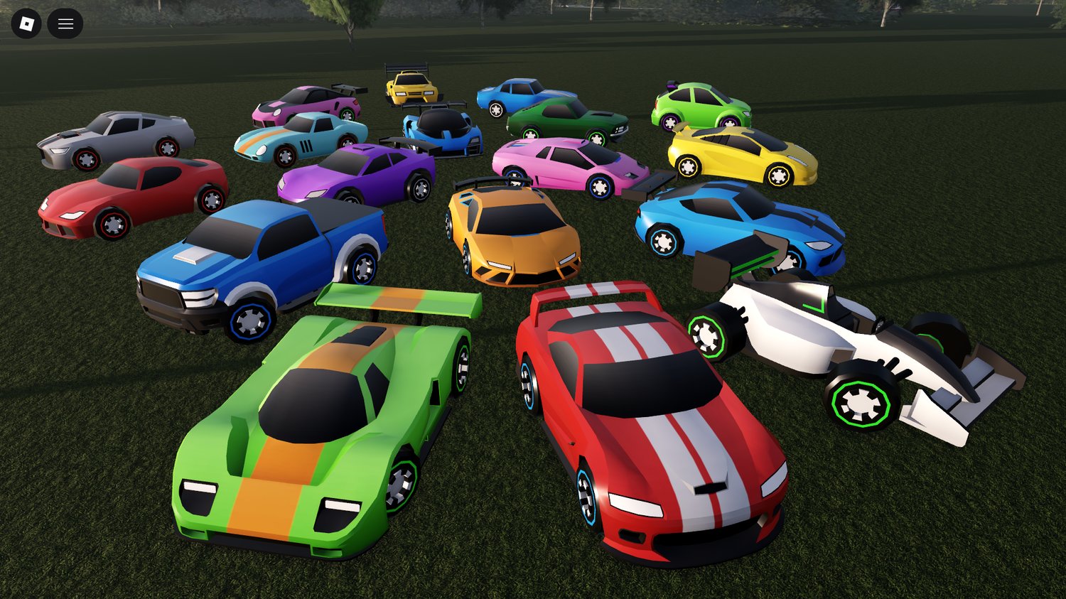 Free Cartoon Racing Cars Pack Roblox – Stylized Vehicle Collection