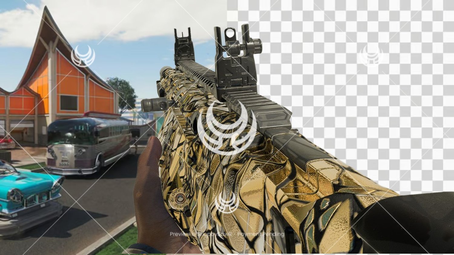 Echo 12 Shattered Gold Screenshot Pack