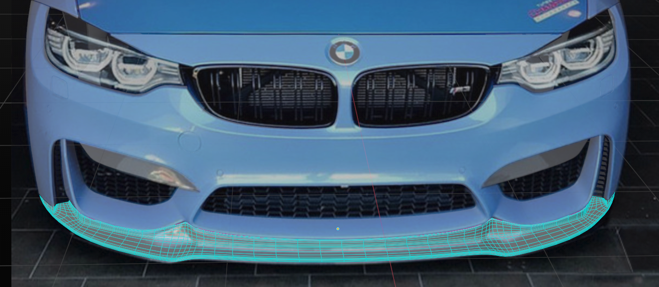 BMW M4 F82 V1 Style Front Lip - Payhip