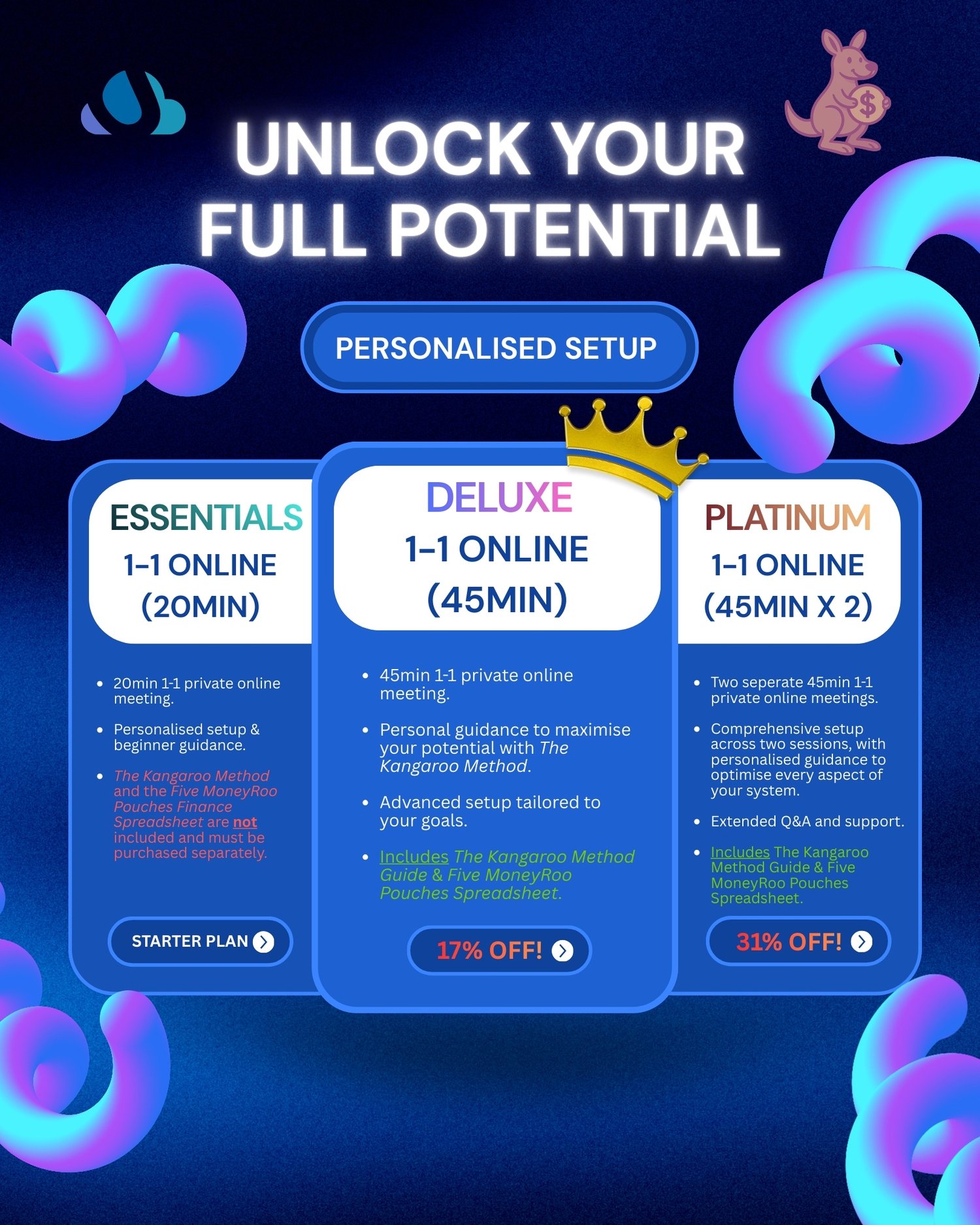 Personalised Setup Packages - Payhip