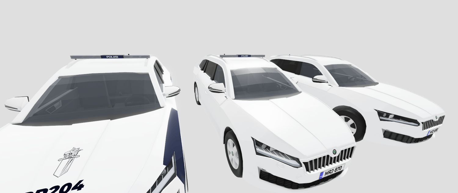 Roblox Police Cars Pack (Undercover car included)