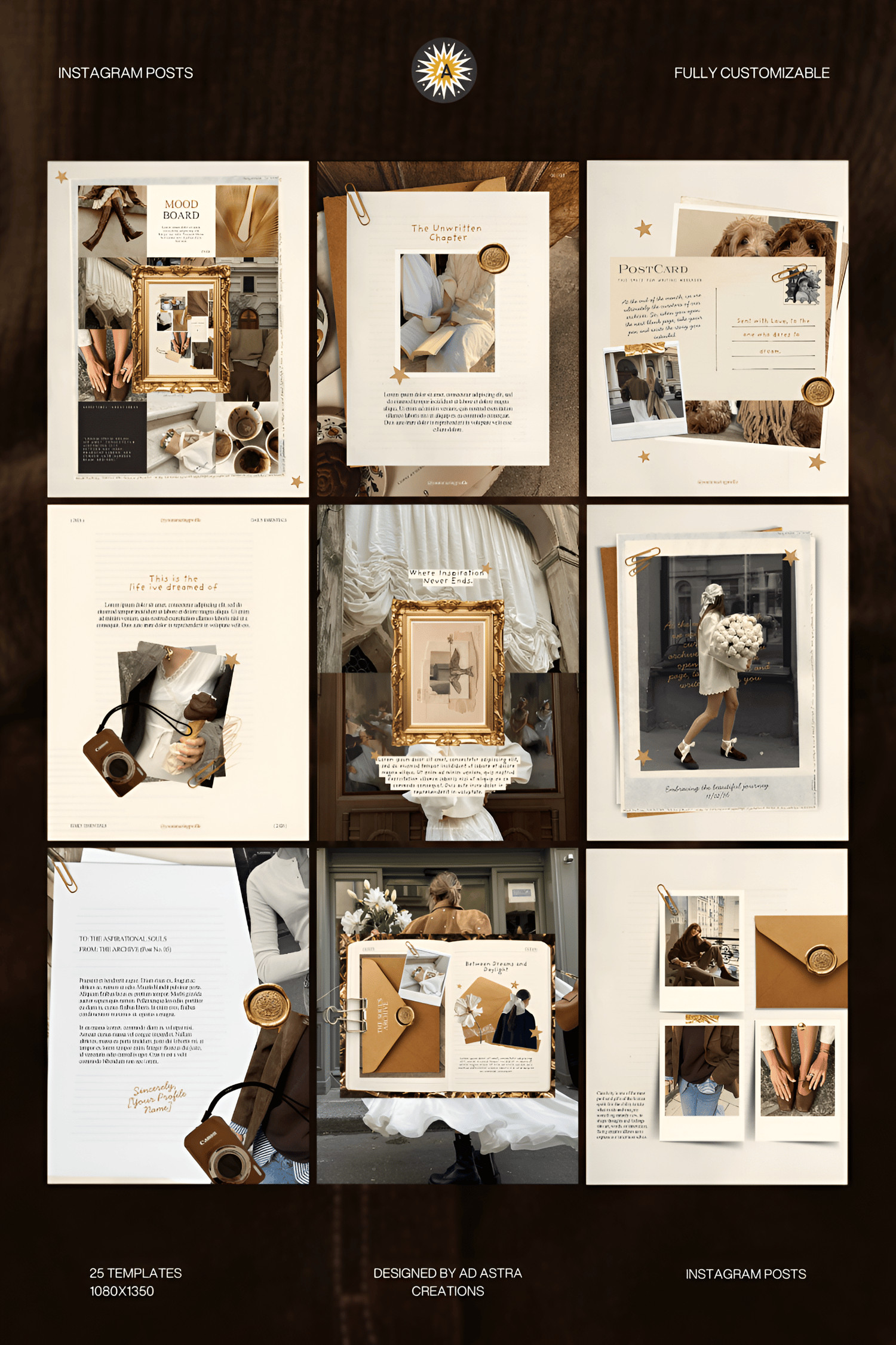 AMBER / Instagram Templates - Payhip