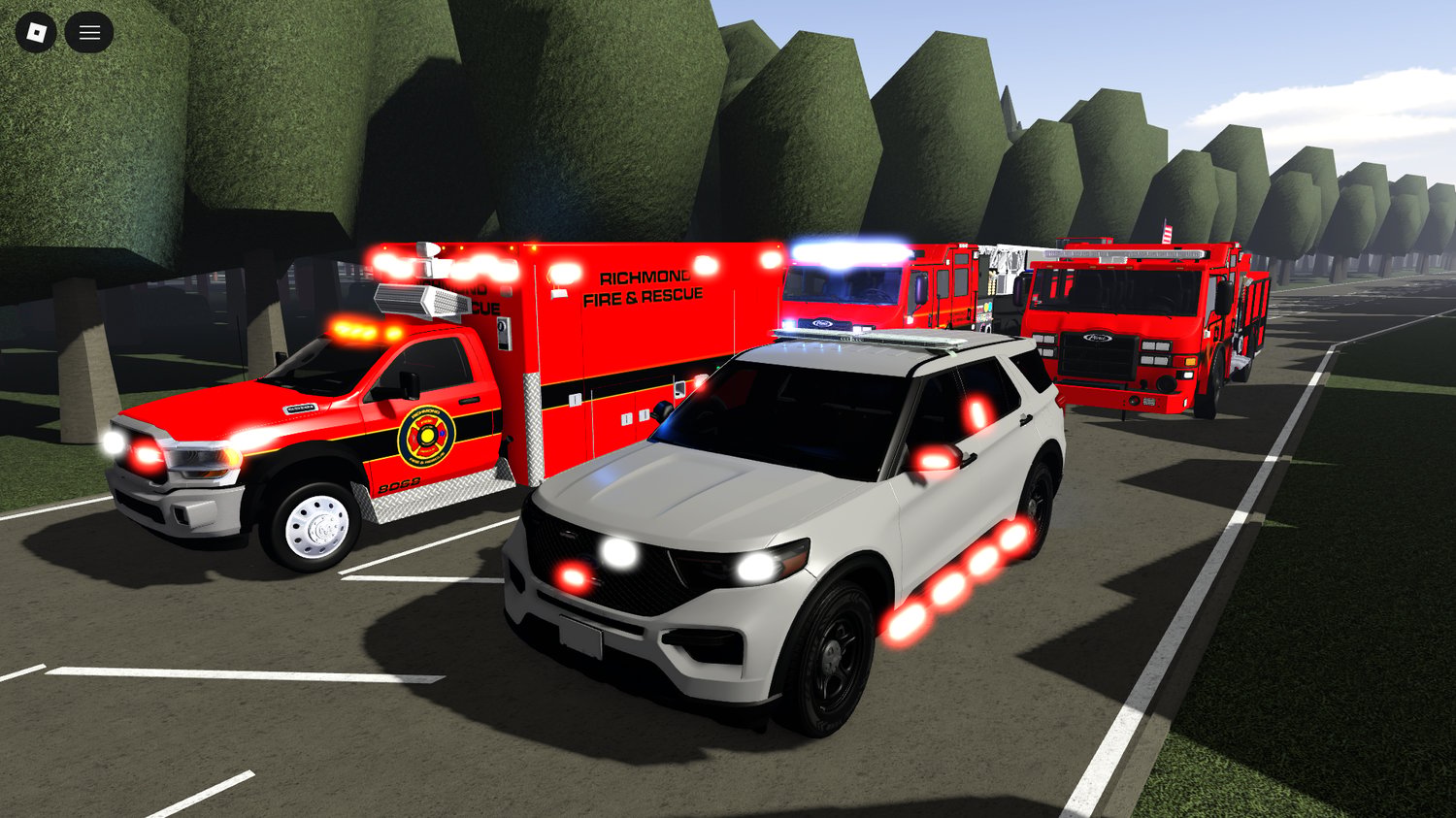 Richmond Fire Department Pack Roblox – Full Emergency Response Fleet