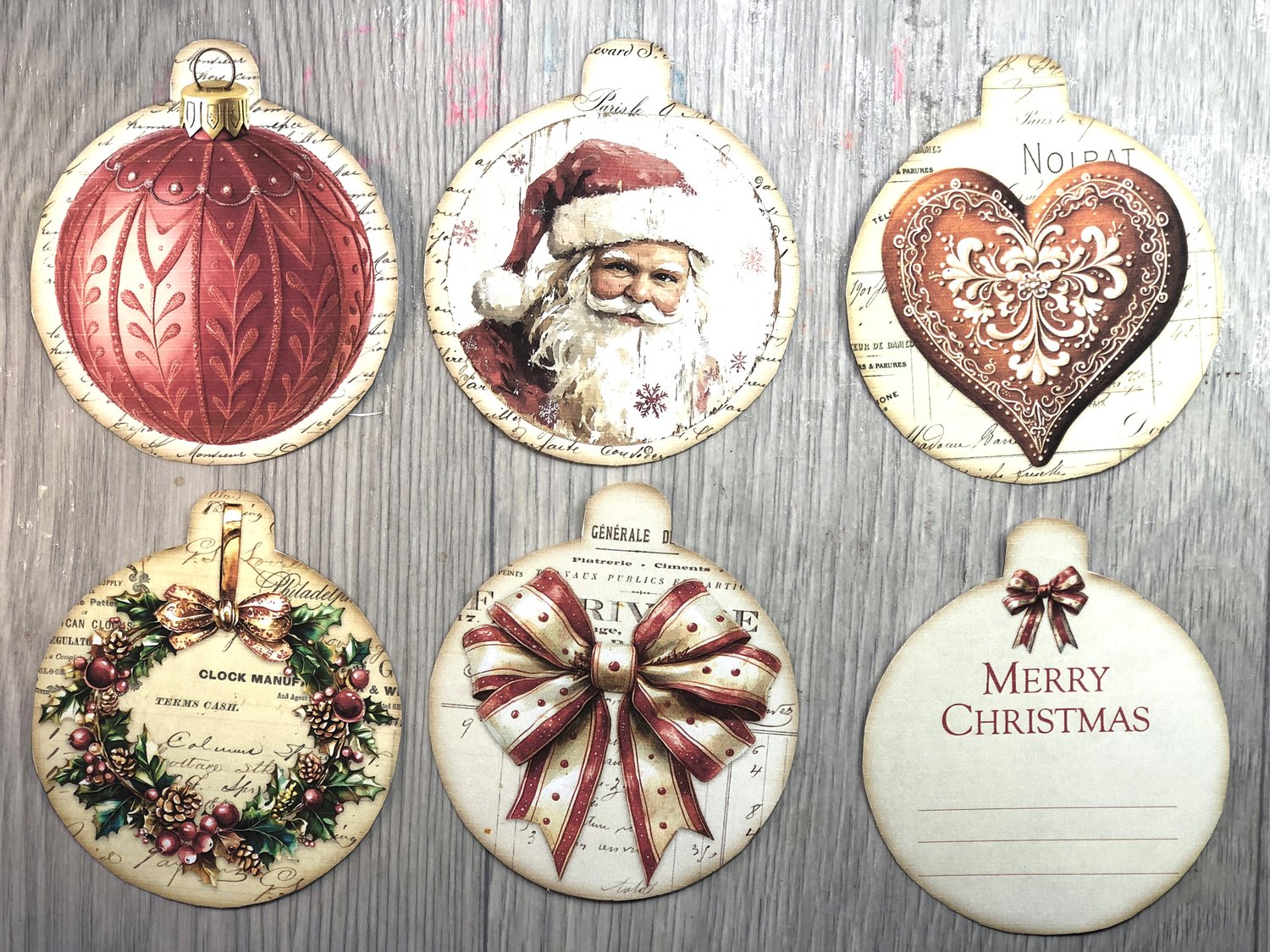 Tutorial - 3D Christmas Bauble Gift Tag