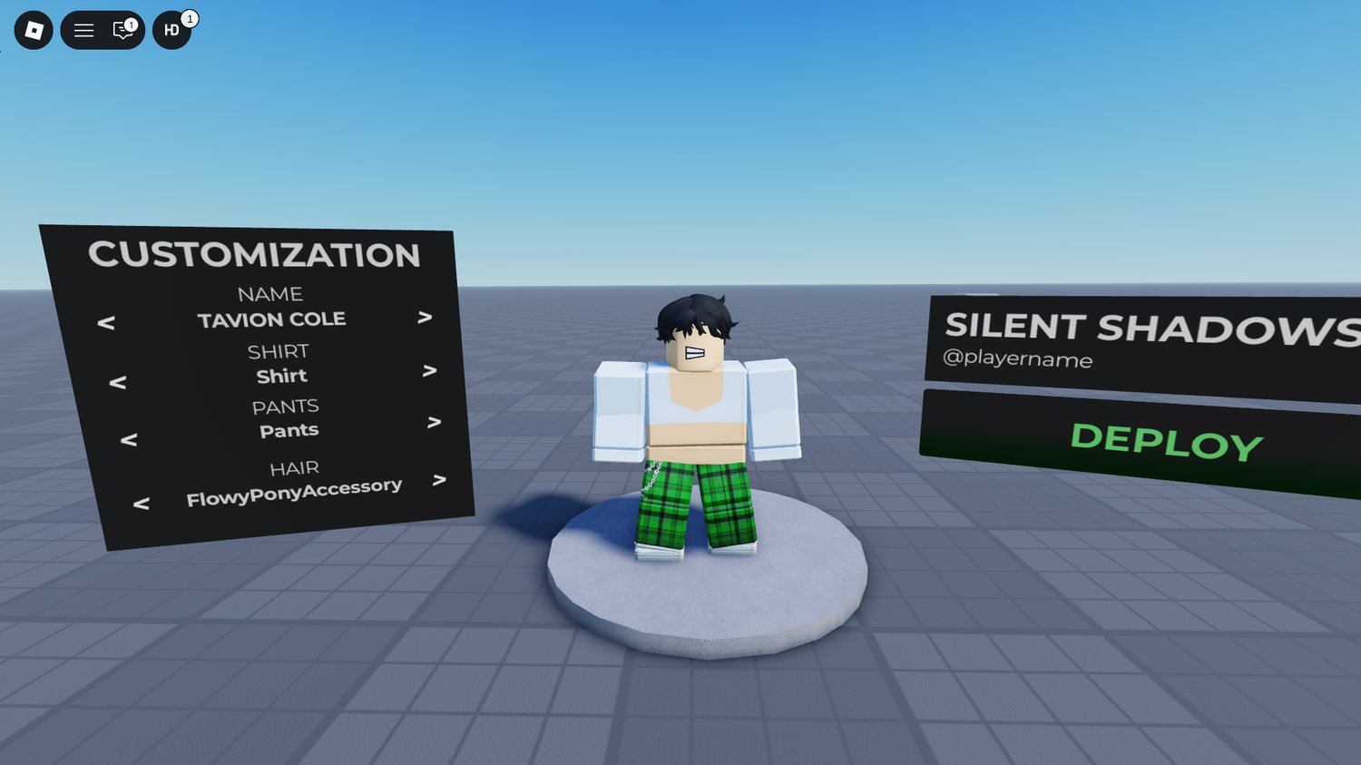 Barber System – Roblox Interactive Character Customization