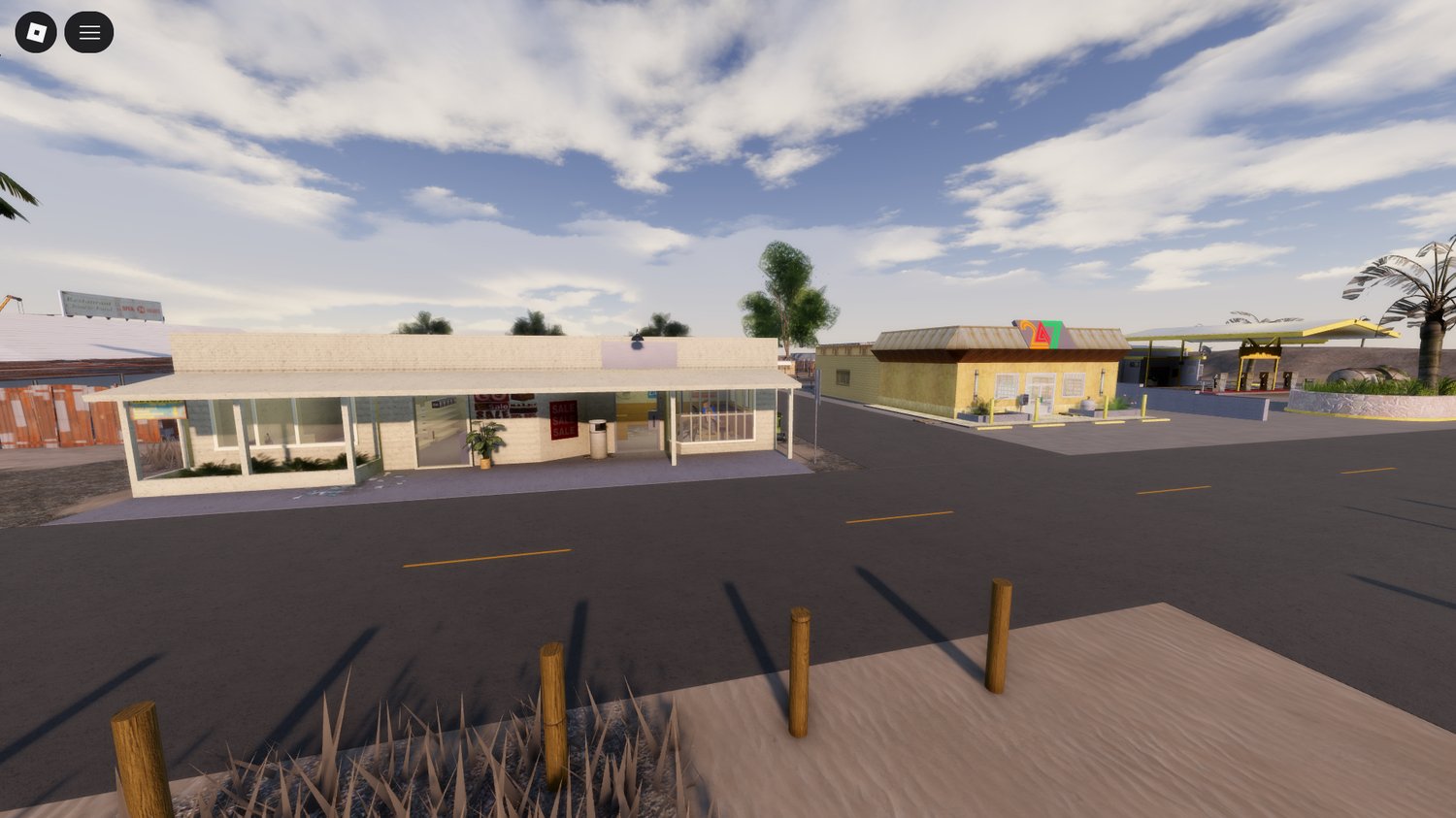 Sandy Shores Roblox Map – Scripted Desert Town Roleplay World