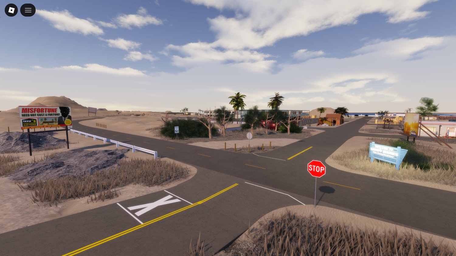 Sandy Shores Roblox Map – Scripted Desert Town Roleplay World