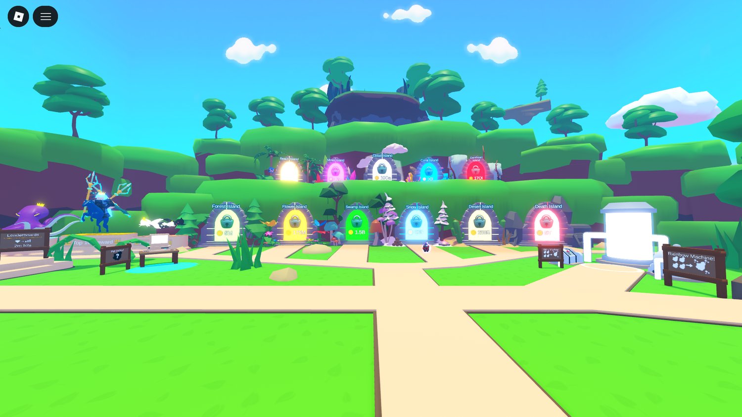 Tapping Simulator – Roblox Low-Poly Clicker Game
