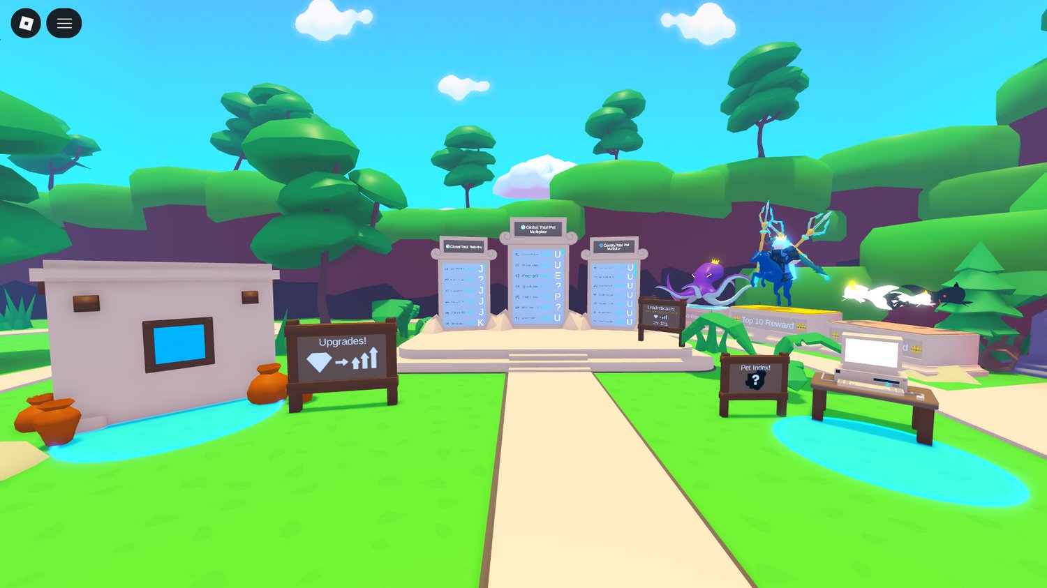 Tapping Simulator – Roblox Low-Poly Clicker Game