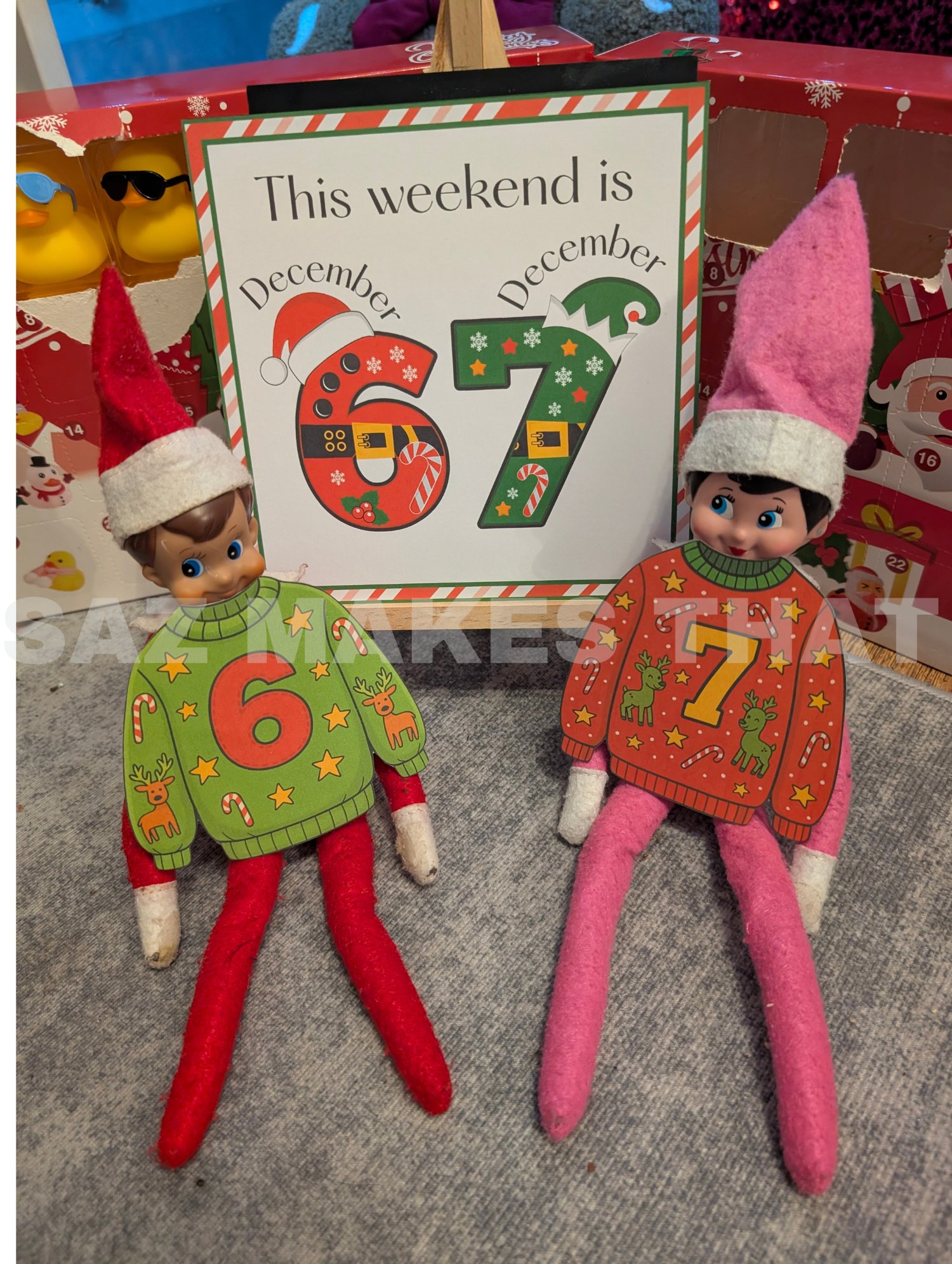 Santa says 67 printable bundle - Payhip