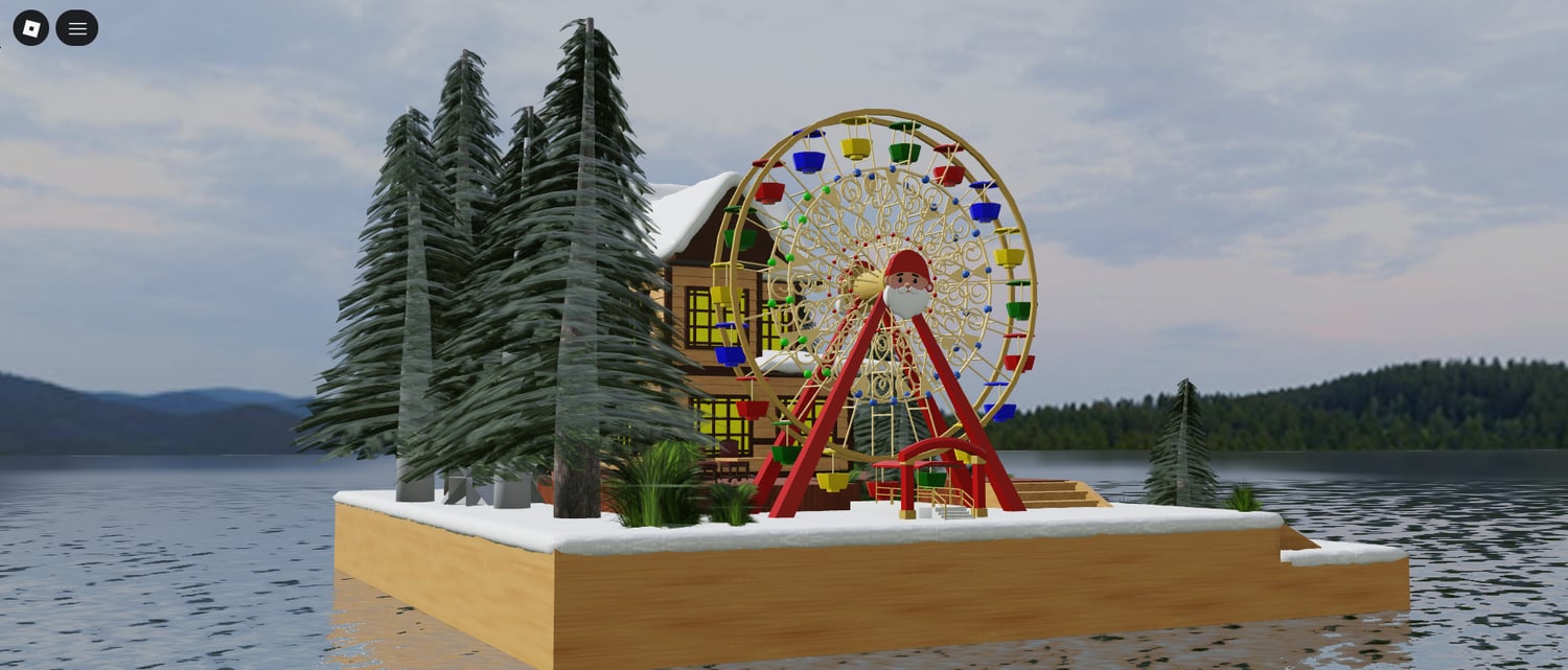Christmas Asset Pack Roblox – Cozy Winter Low Poly Environment