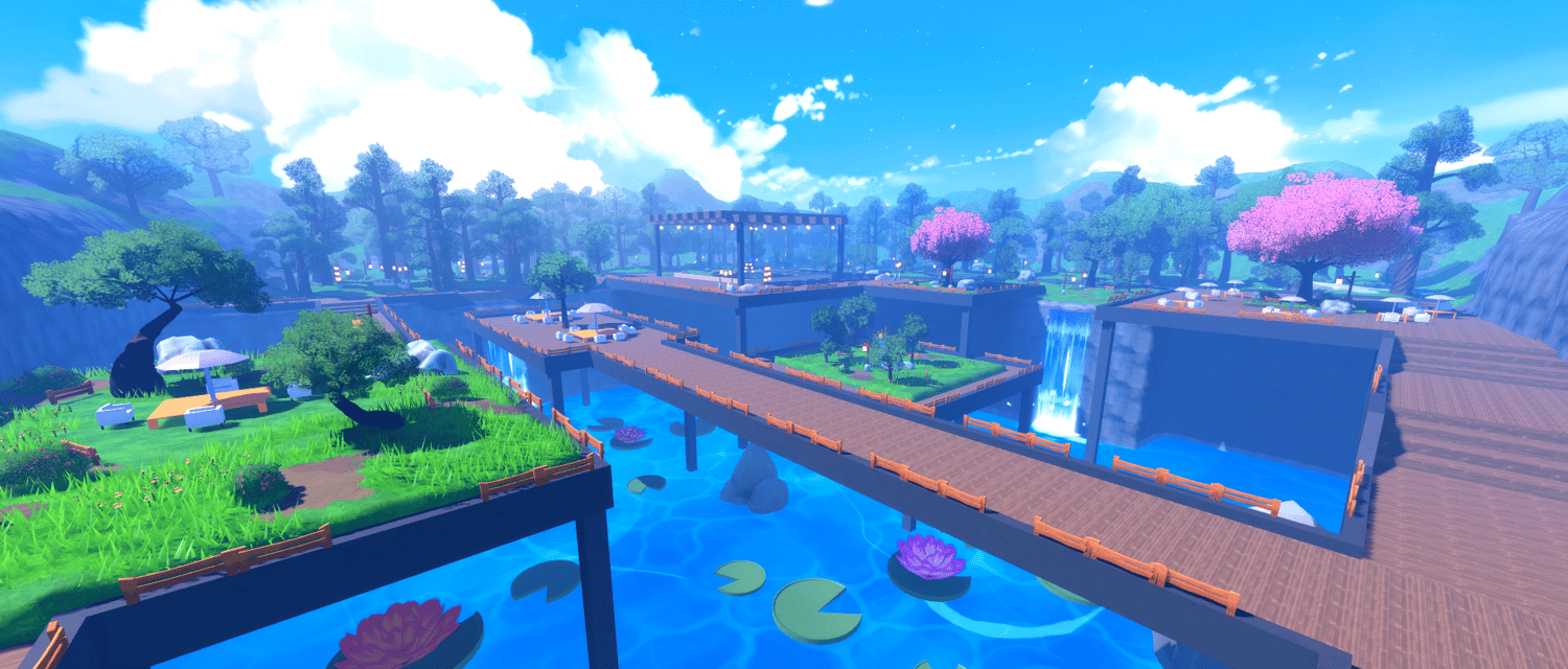 Roblox Fantasy Island Hangout Map (Day & Night)