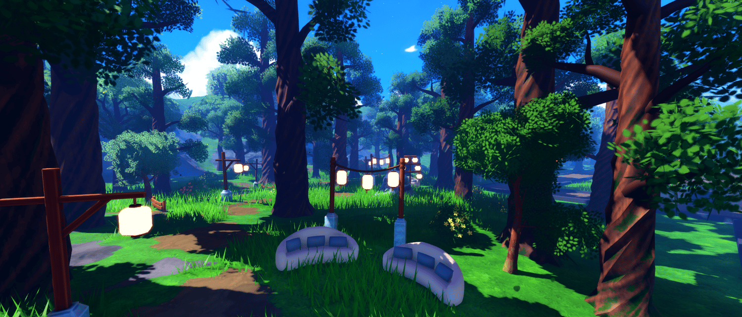 Roblox Fantasy Island Hangout Map (Day & Night)