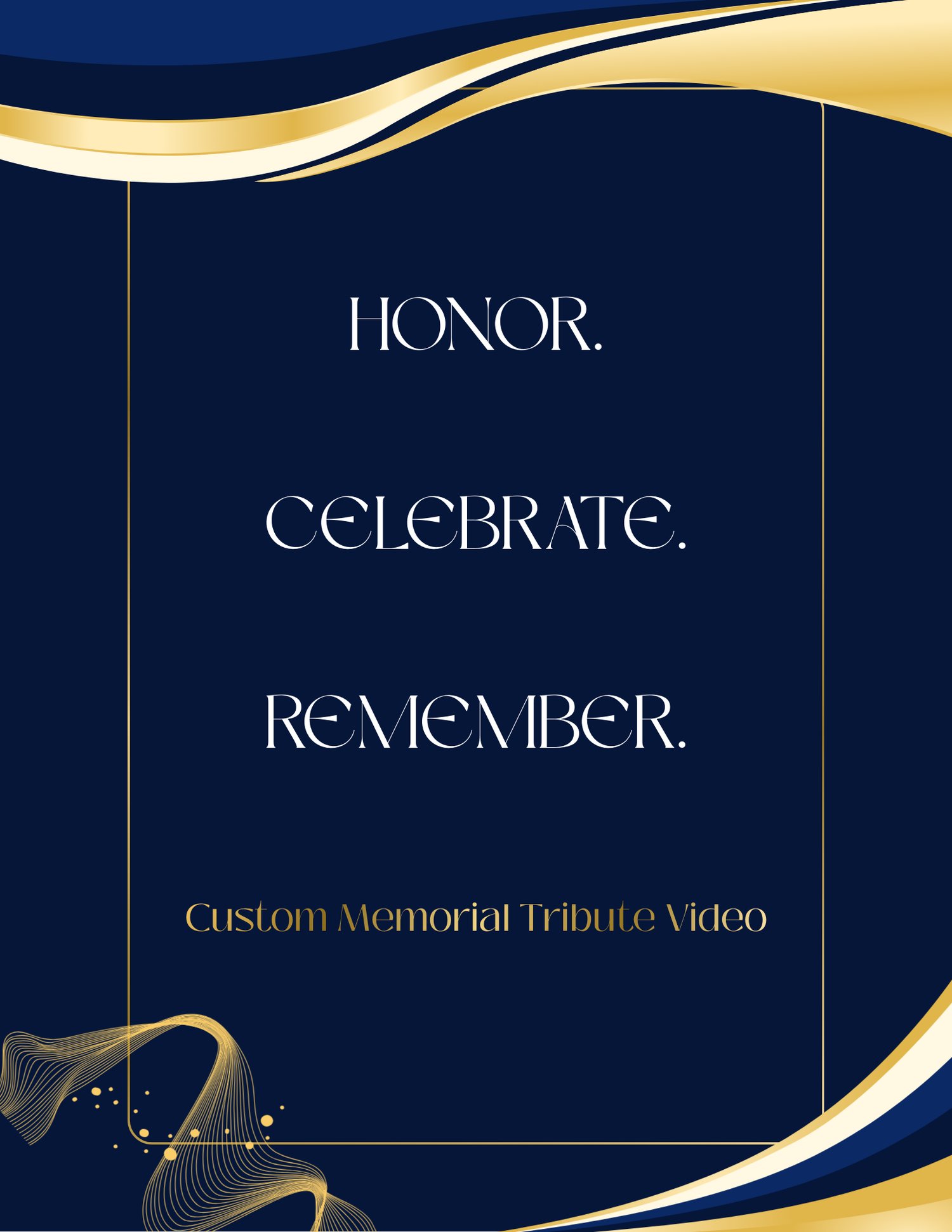 Custom Memorial Tribute Video (Photos • Videos • Music) - Payhip
