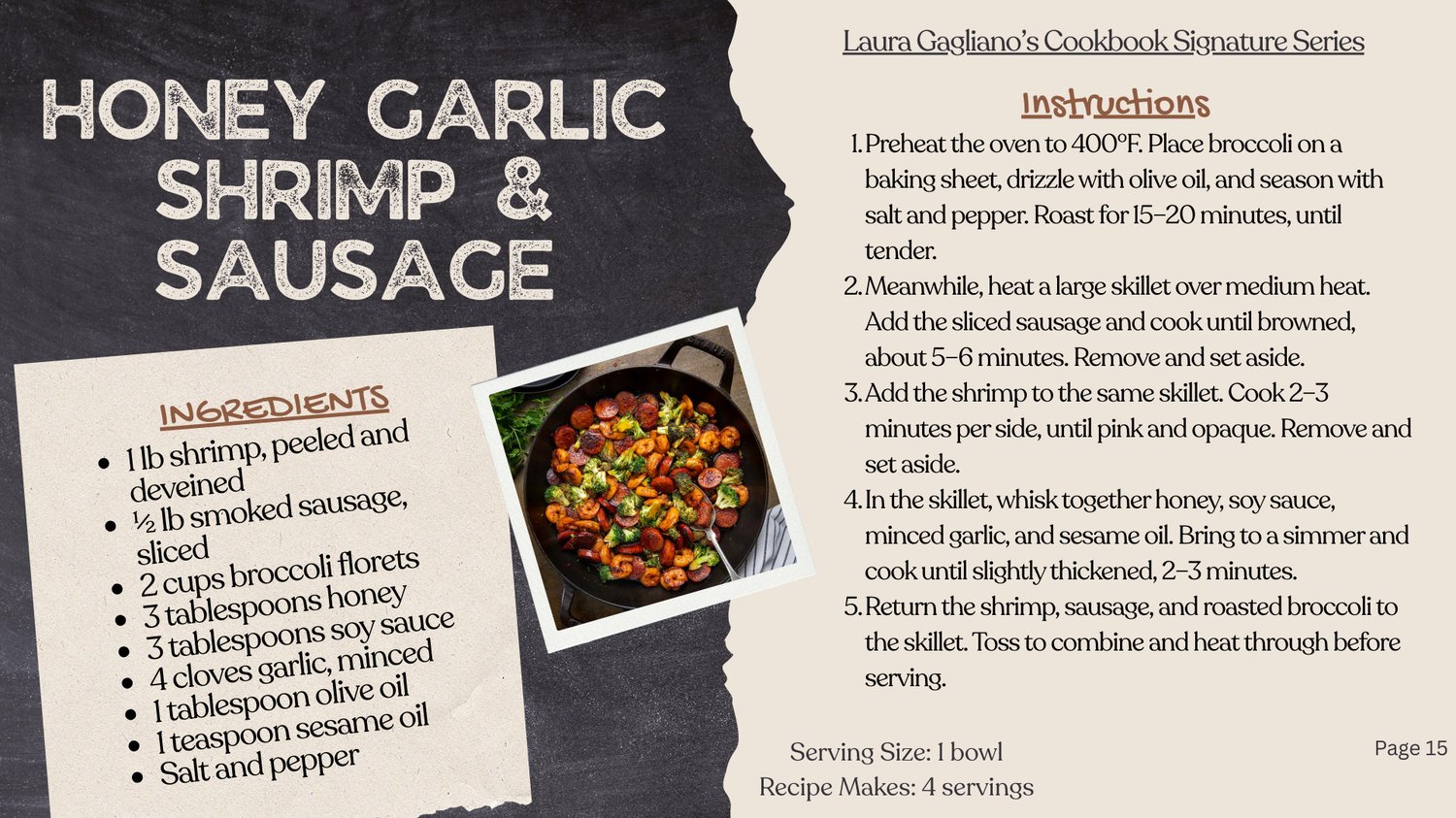 Laura Gagliano’s Cookbook Signature Series - Payhip