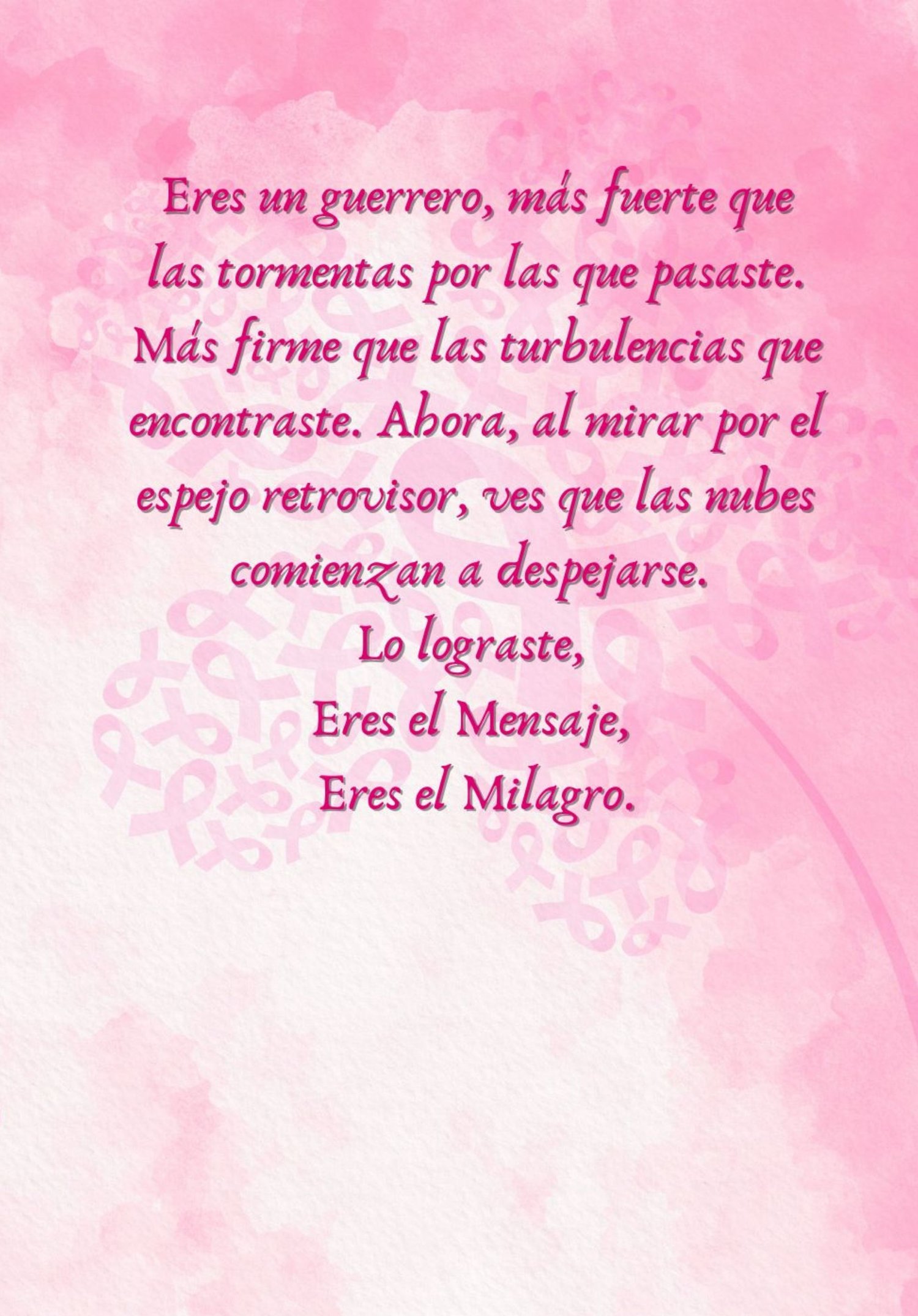 Tu' Eres El Mensaje Tu' Eres El Prodigio Tarjeta de felicitación ...