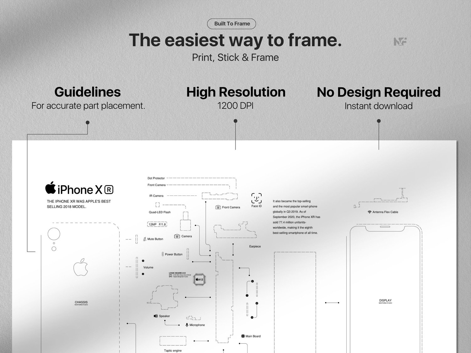 iPhone XR Teardown Template