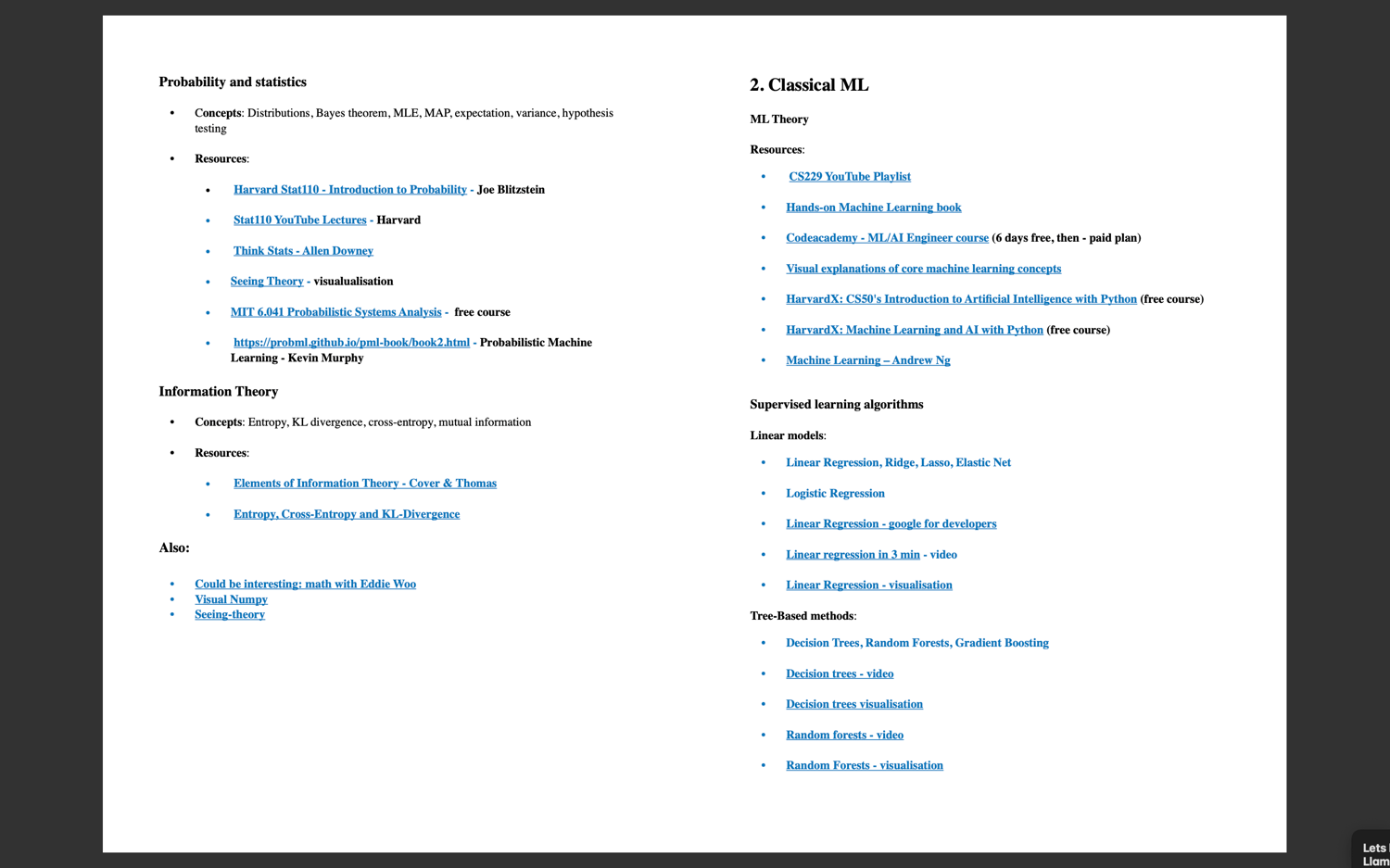 Machine learning resources - Payhip