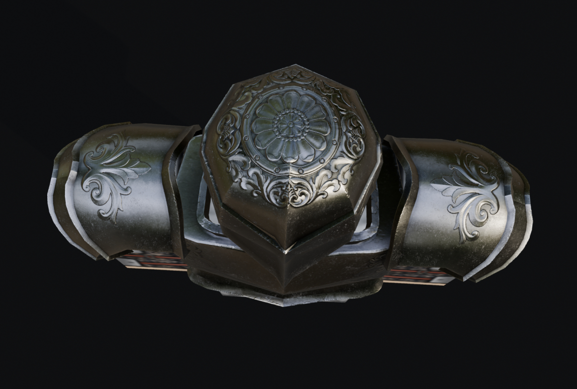 Roblox Medieval Knight Steel Armor Model Set