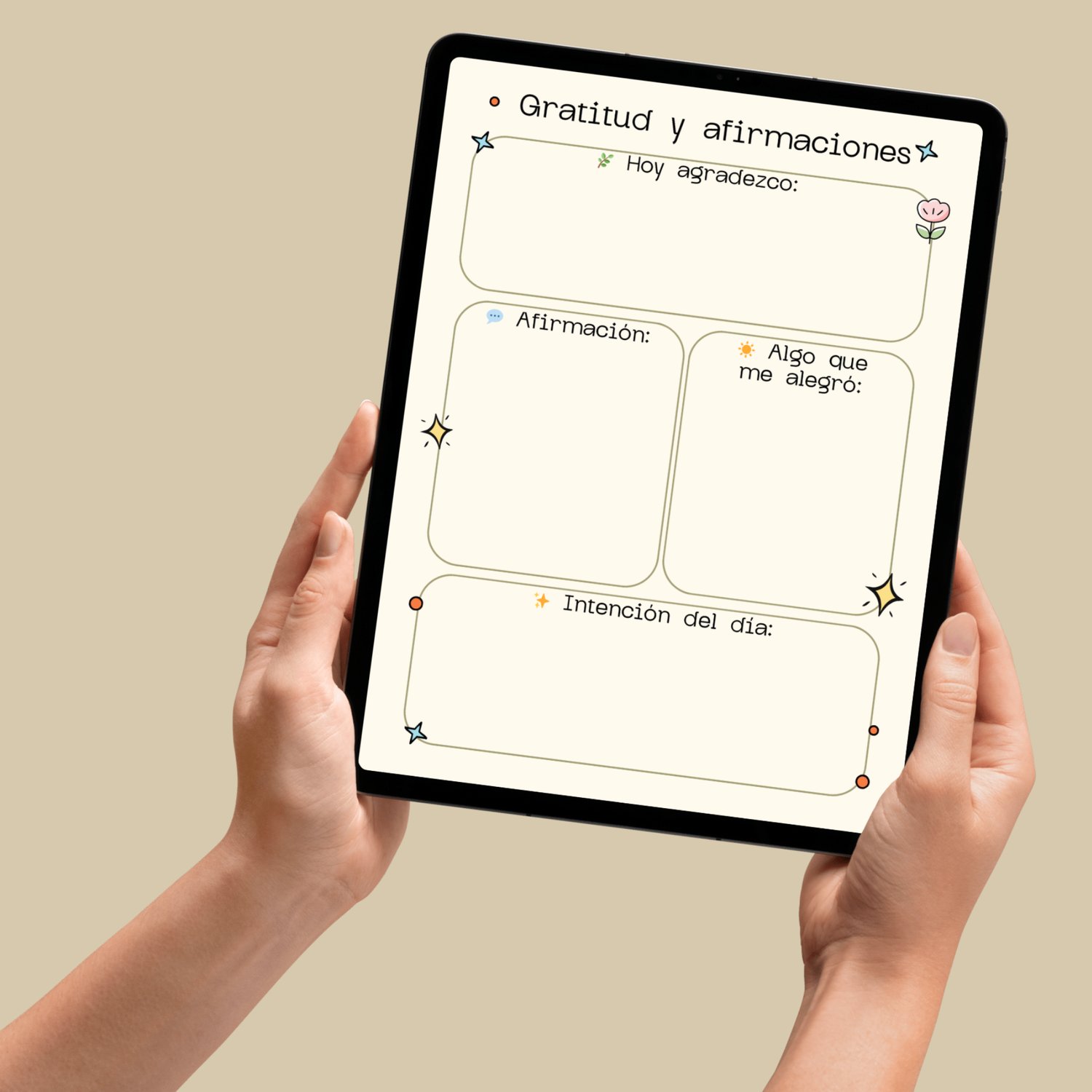Planner Digital Diario | Gratitud, Hábitos y Bienestar - Payhip