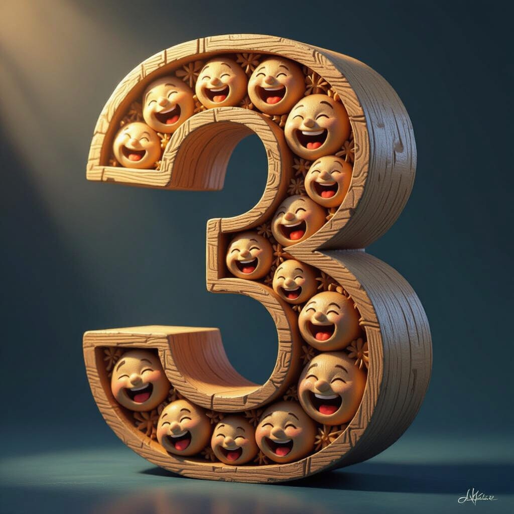 The Rule of Three: Why Comedy Comes in 3s