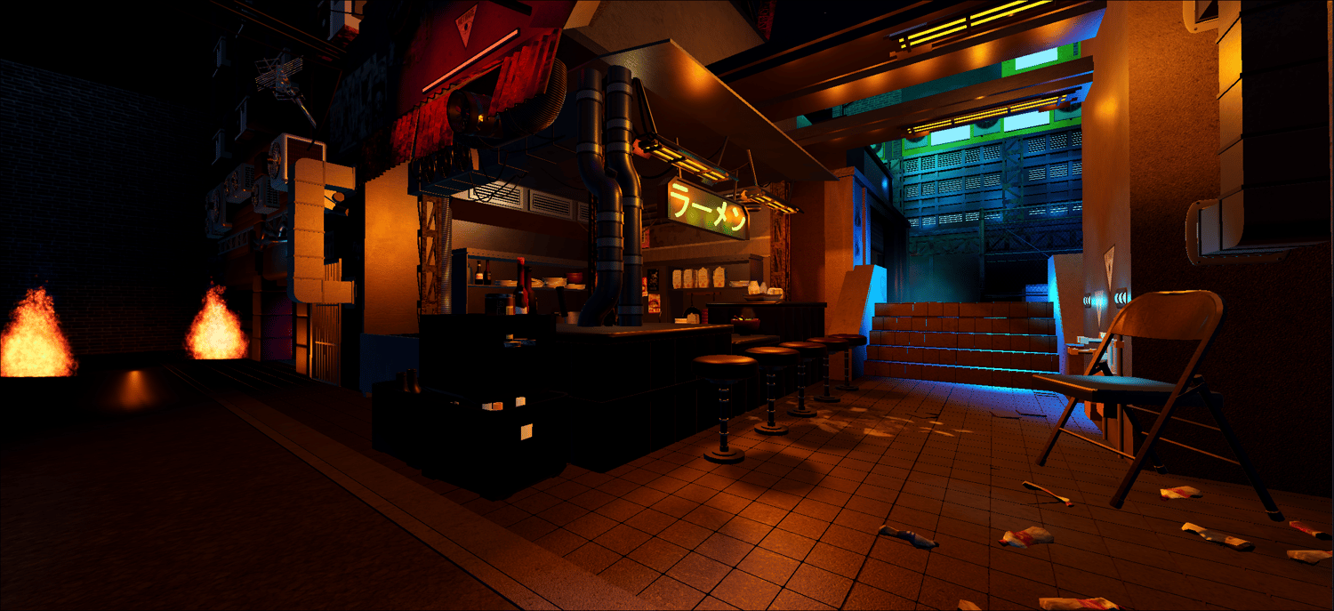 Midnight Alley Environment Roblox Map