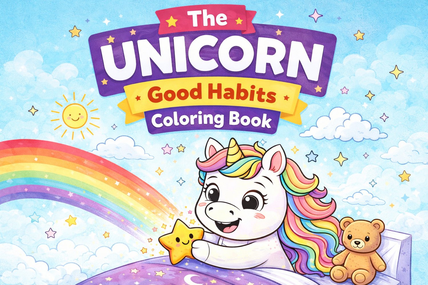 The Unicorn Good Habits Coloring Book - Payhip