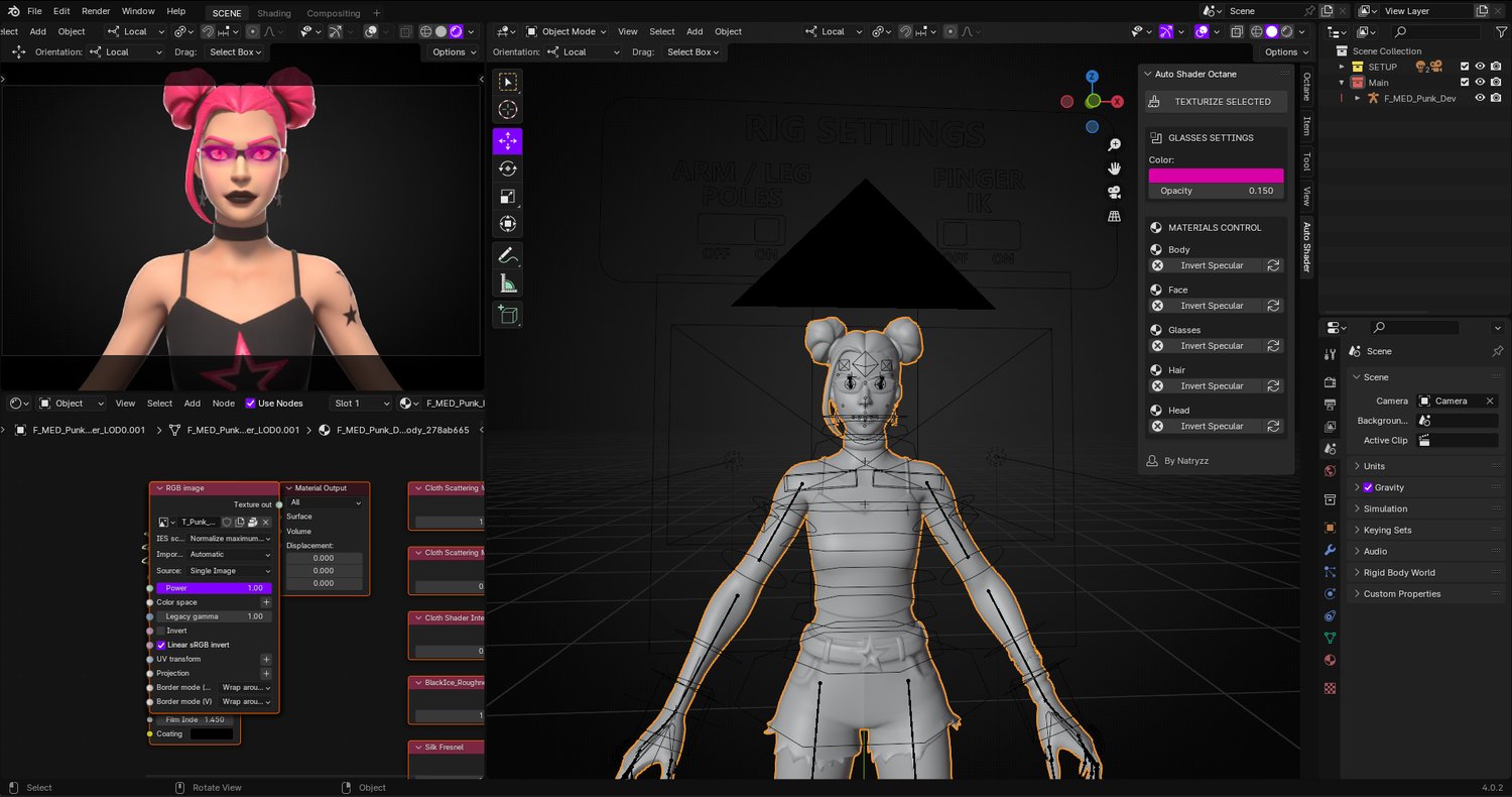 Auto Octane Shader Add-on - Payhip