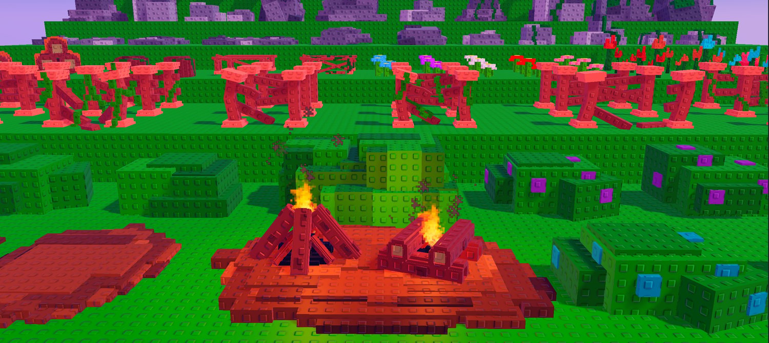 Large Roblox Studs Nature & Buildings Pack