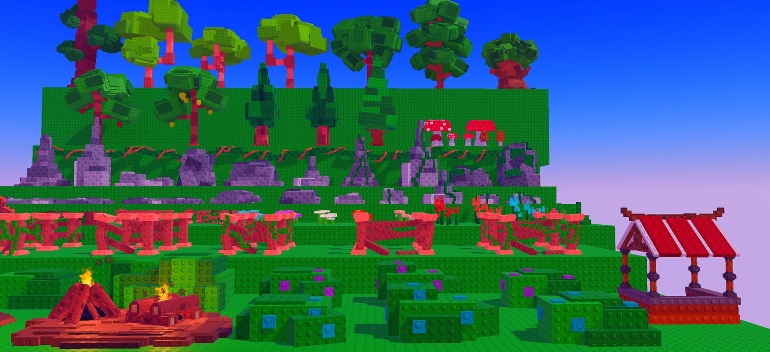 Large Roblox Studs Nature & Buildings Pack
