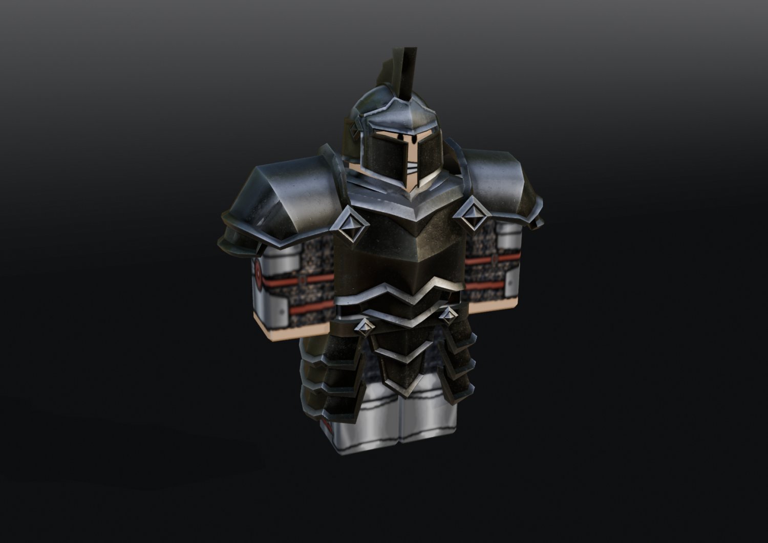 Roblox Elite Knight Armor Model Set – Medieval Steel Plate Gear