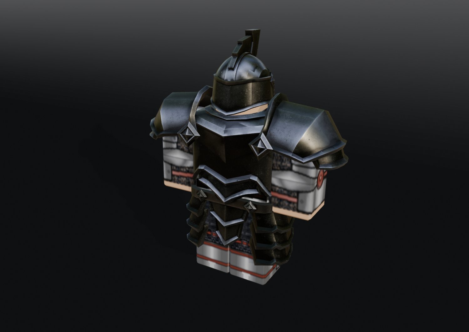 Roblox Elite Knight Armor Model Set – Medieval Steel Plate Gear