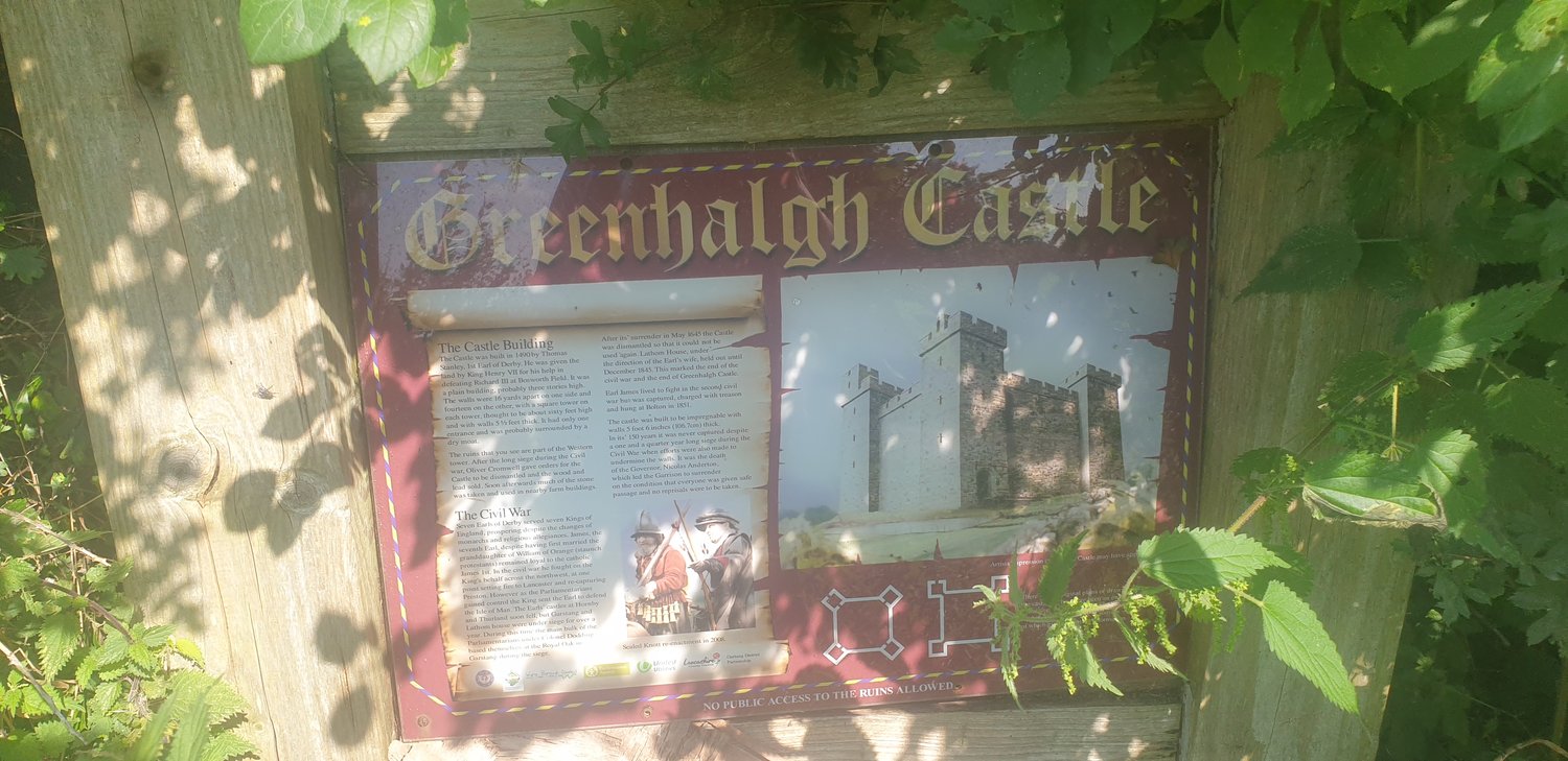 Greenhalgh Castle: Wars of the Roses, Earl of Derby & the English Civil War