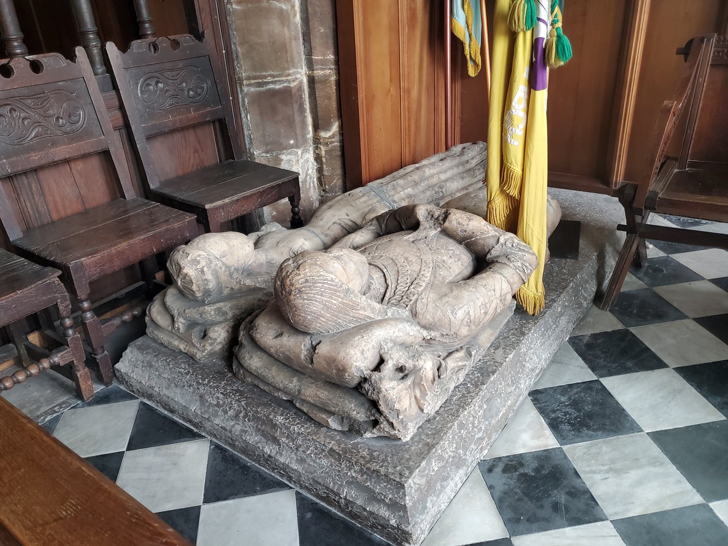 The Stanley Family Vault: Burscough Priory Bell, Earl of Derby Effigies ...