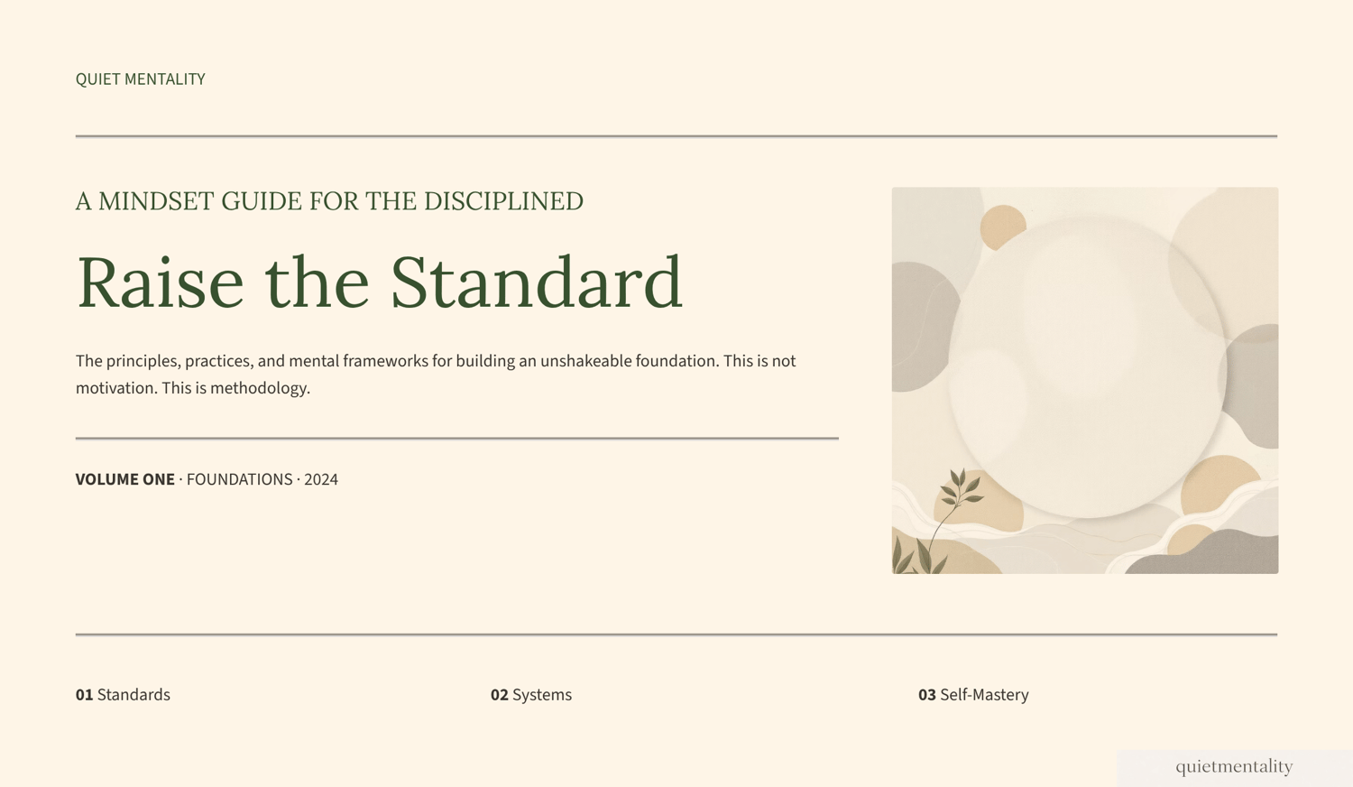 Raise the Standard: A Mindset Guide to Escape Mediocrity - Payhip