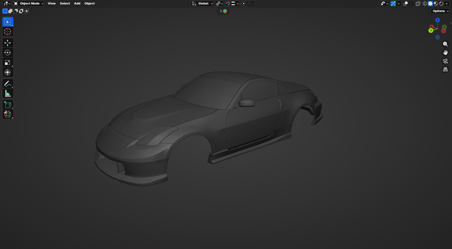 Nissan 350z Ings 1 Type E Bodykit 3D Model | Photomatched