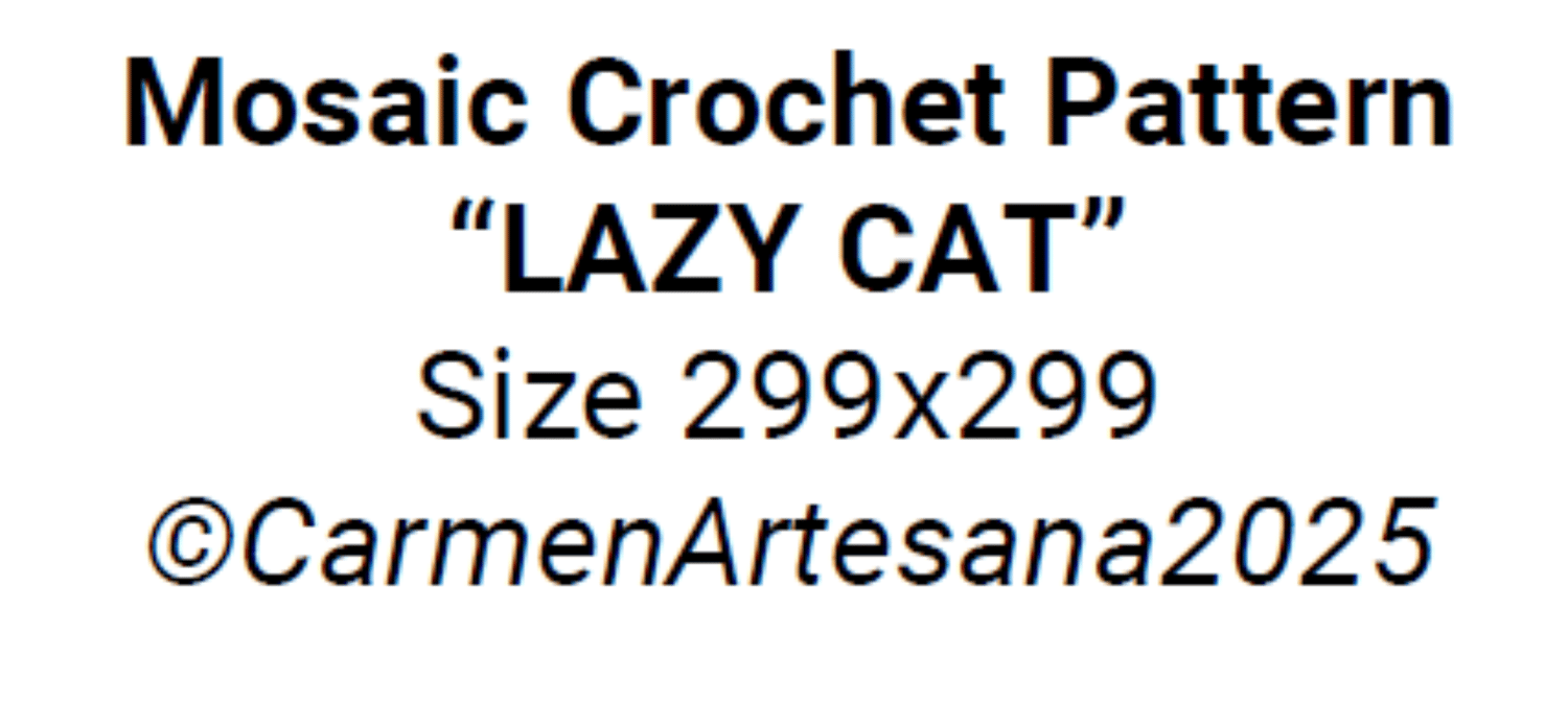 Overlay Mosaic crochet blanket, LAZY CAT, written pattern row by row ...
