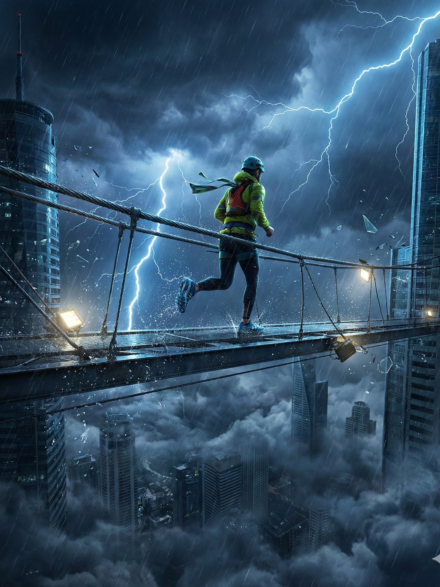 Running the Lightning – Above the Storm Digital Art - Payhip