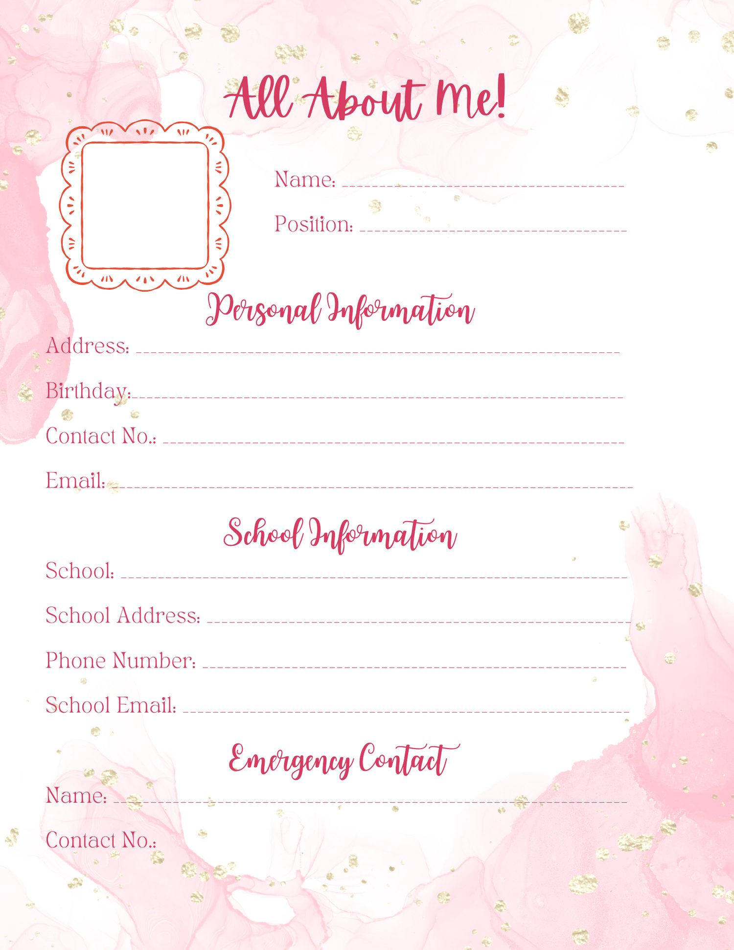 Pink Student Planner - Payhip