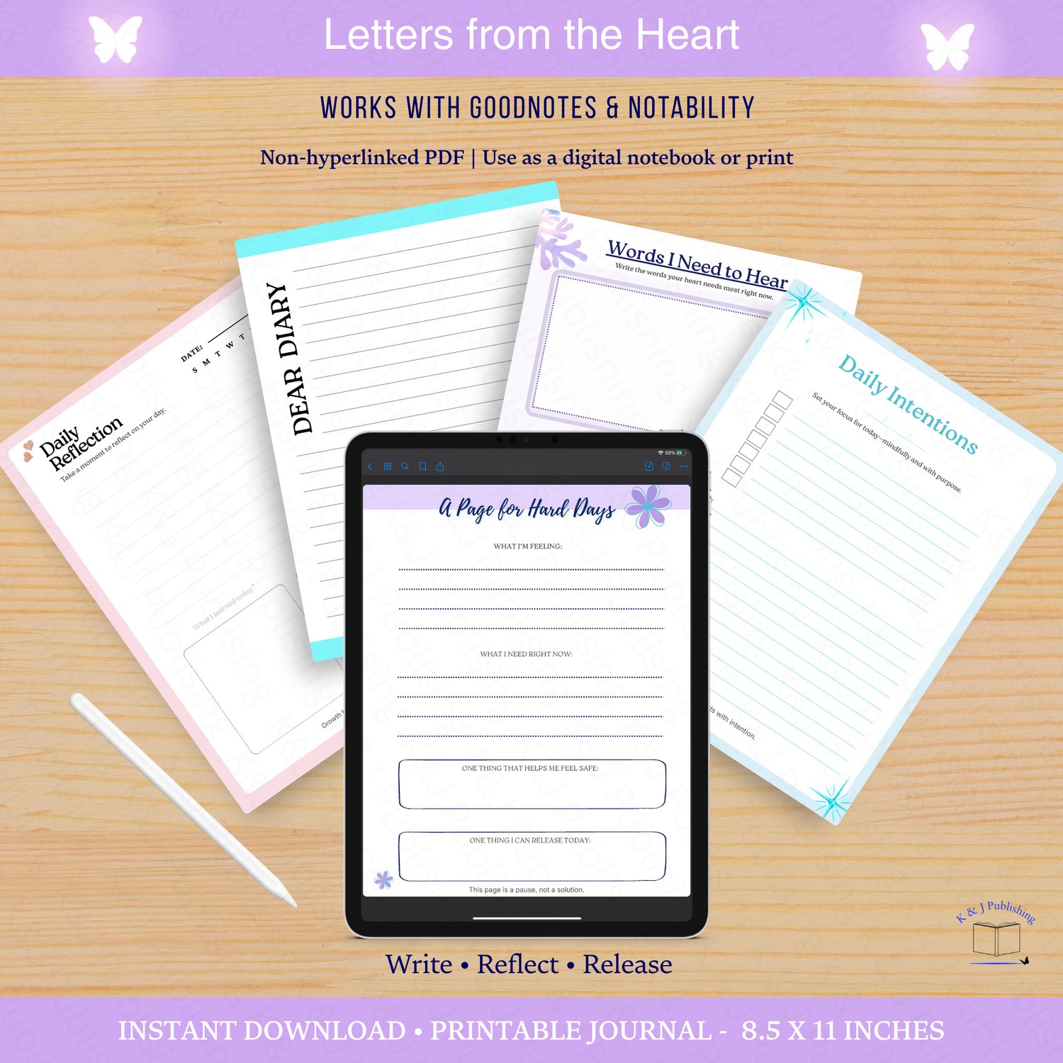 Letters from the Heart: A Writing & Reflection Collection - Payhip