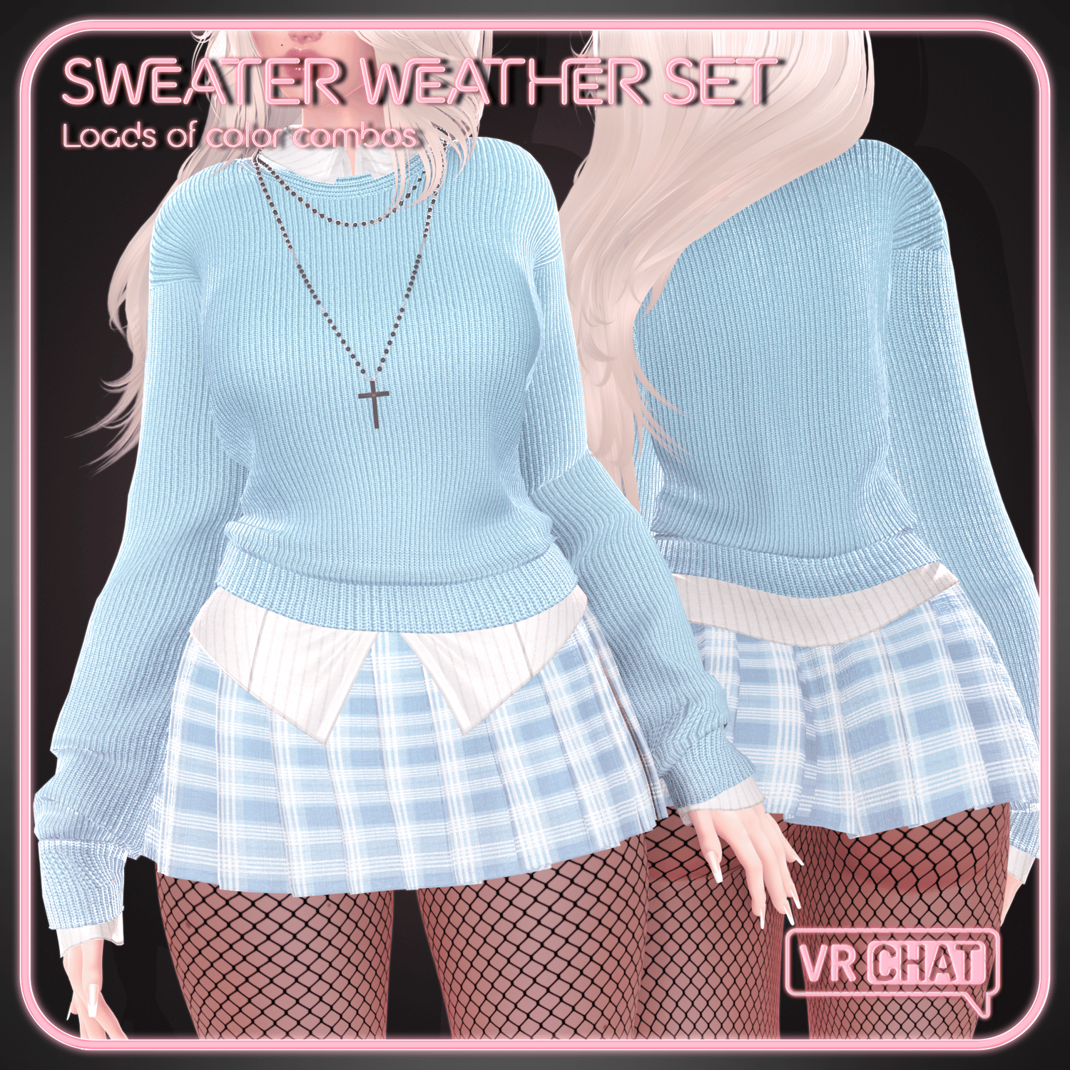 "Sweater Weather" — Clothing Set for VRChat