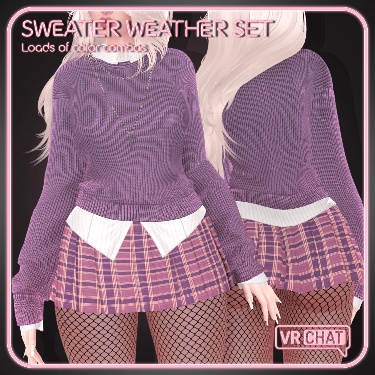 "Sweater Weather" — Clothing Set for VRChat