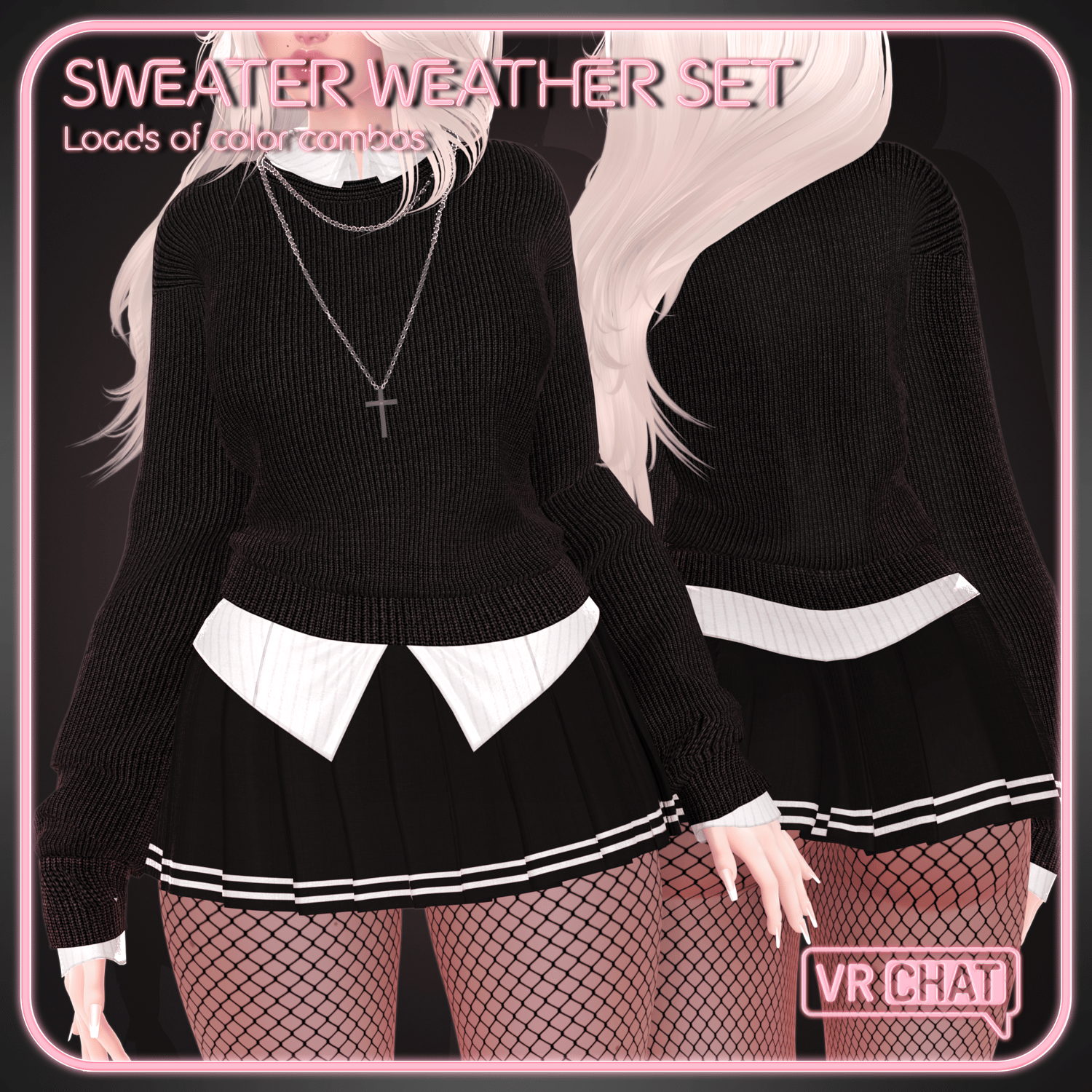 "Sweater Weather" — Clothing Set for VRChat